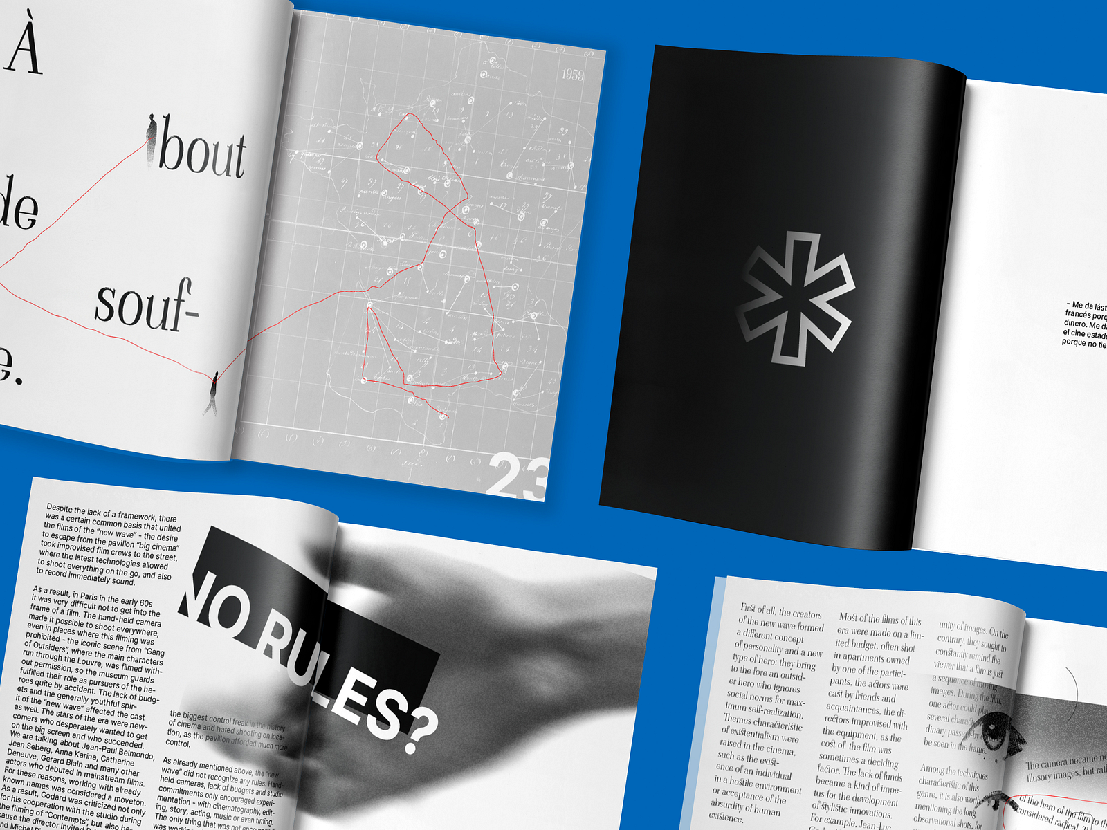 Experimental Book Design by marbar.create on Dribbble