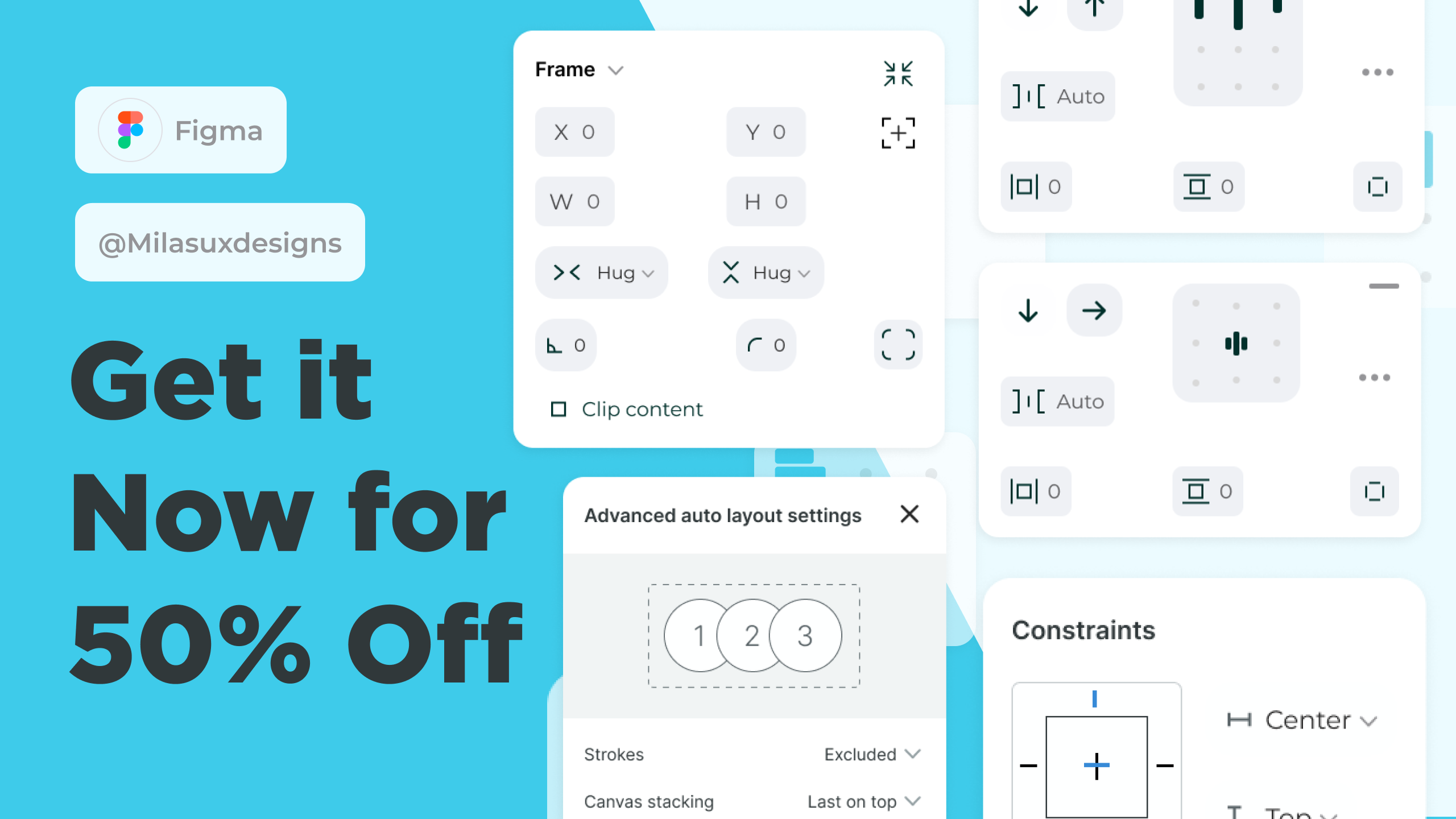 Figma Auto Layout Course by Milana Abidor on Dribbble