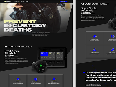 4Sight - Website Mockup by Chase Estes on Dribbble