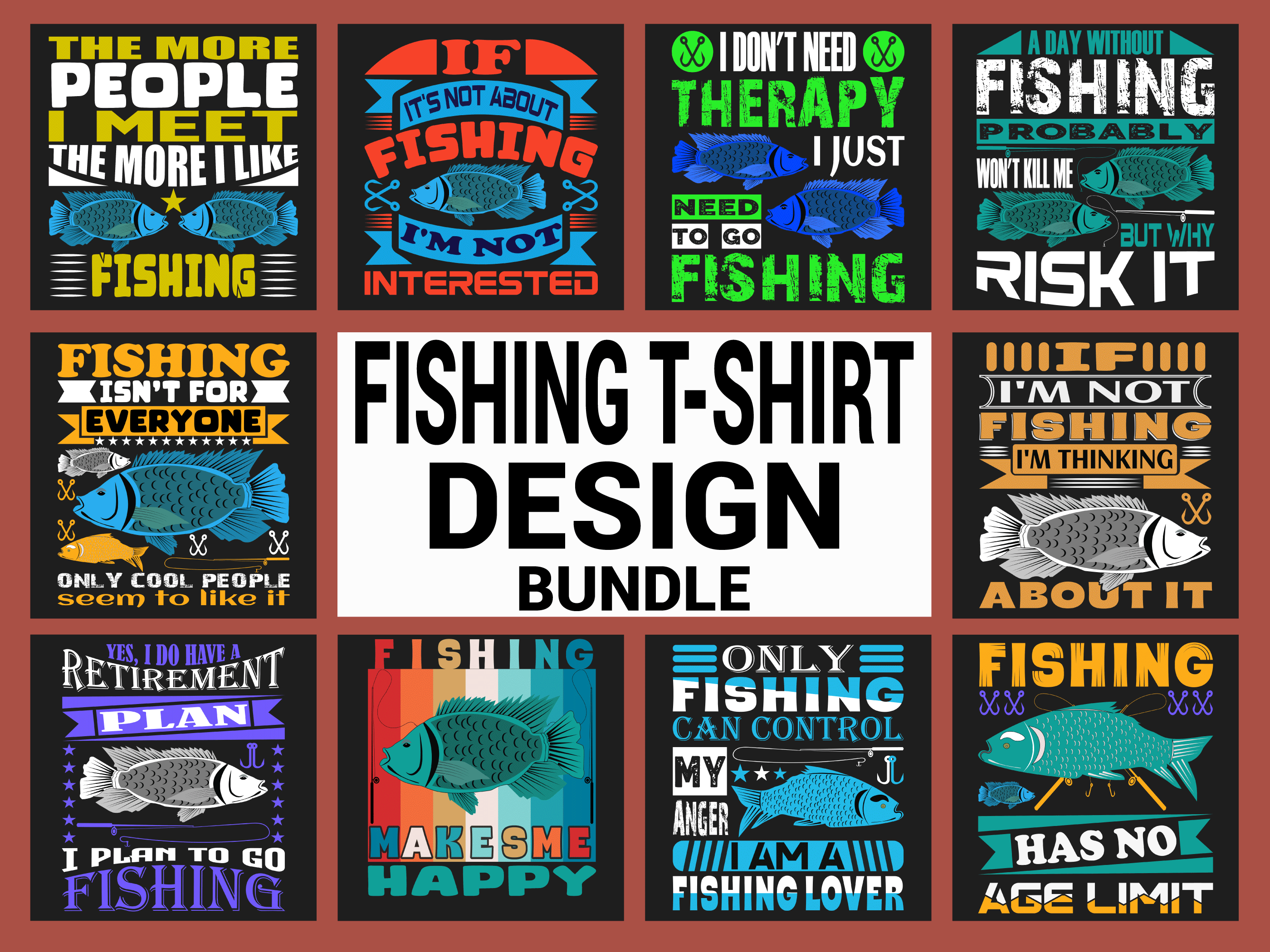 River Fishing designs, themes, templates and downloadable graphic ...