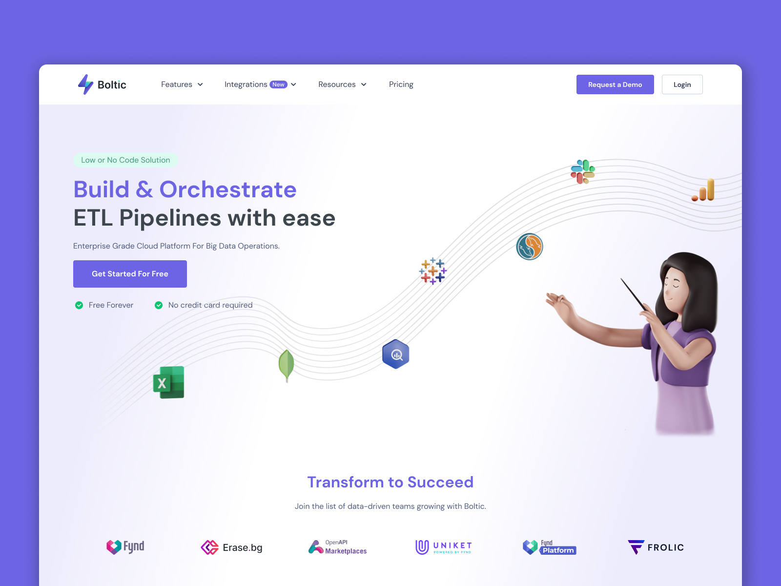 Boltic Landing Page By Sanjana Gangwani On Dribbble