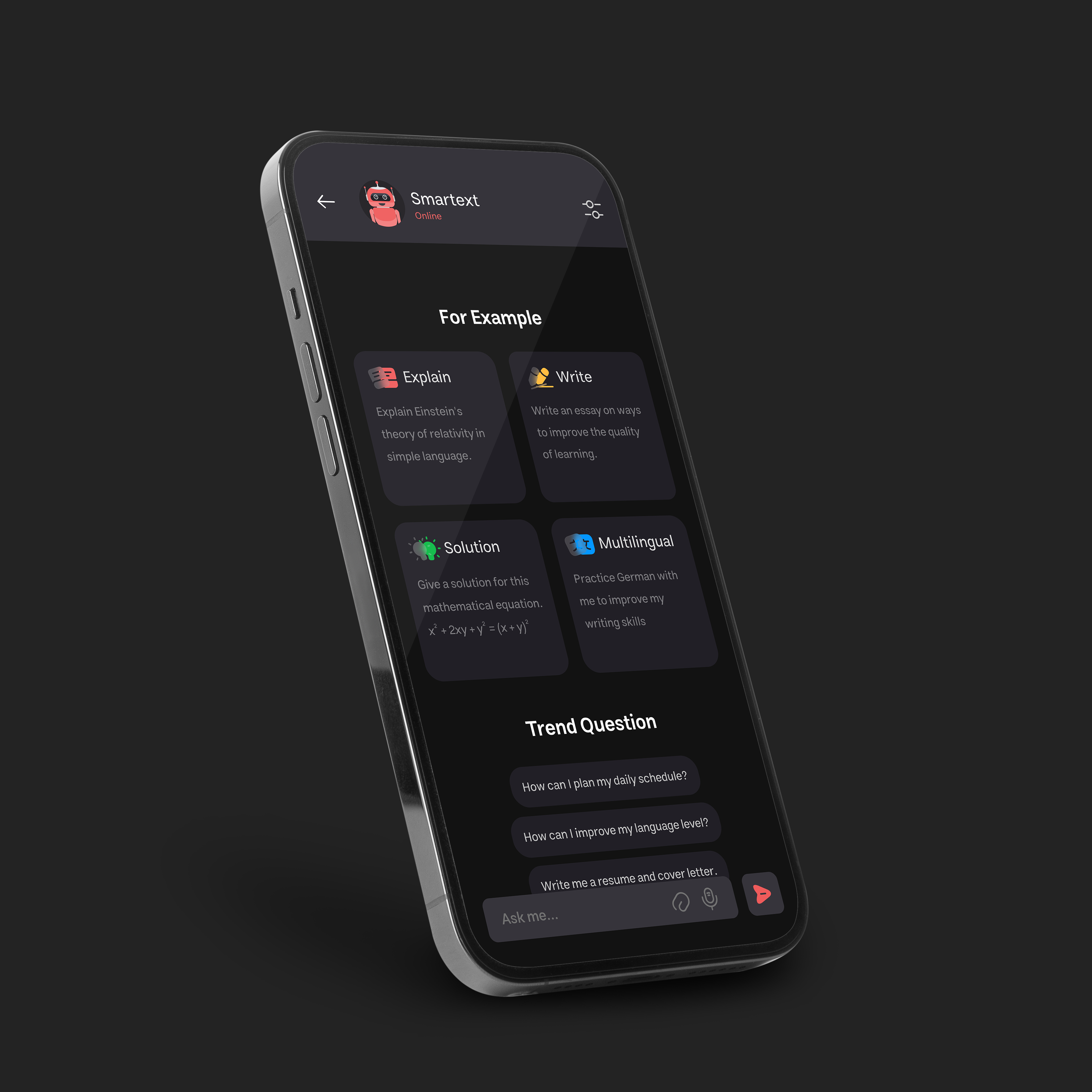 AI Chat App by Sardar Wazifeh on Dribbble