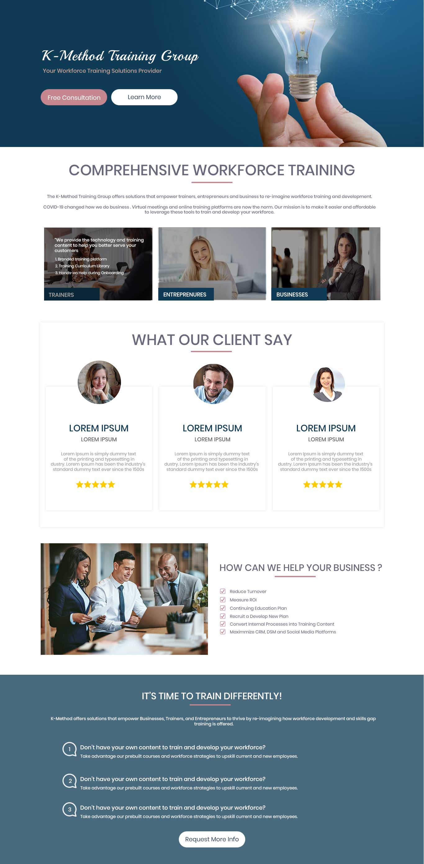HTML Mockup by Sonal Chauhan on Dribbble