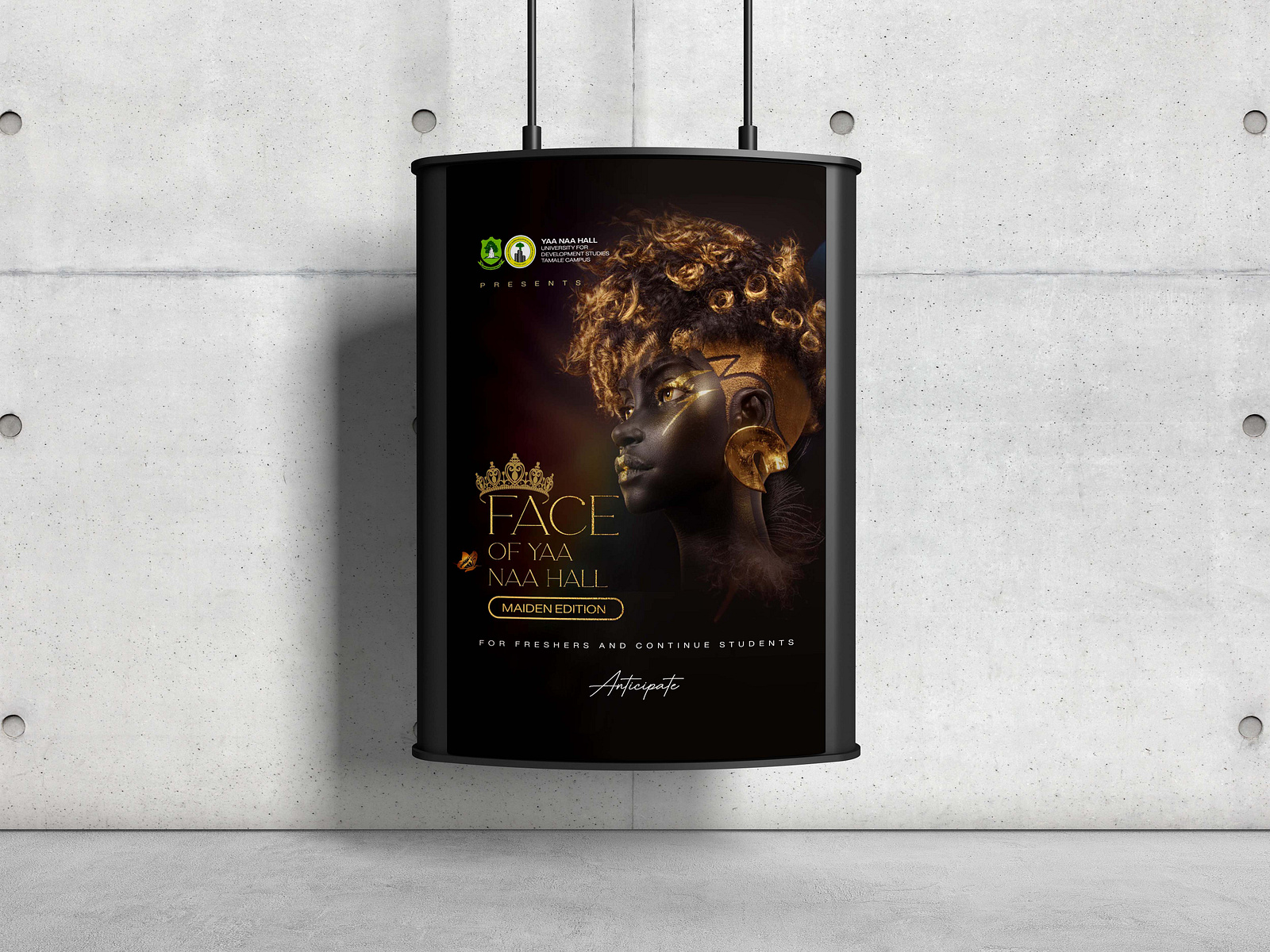 Beauty Contest poster by Festus Ofosu on Dribbble