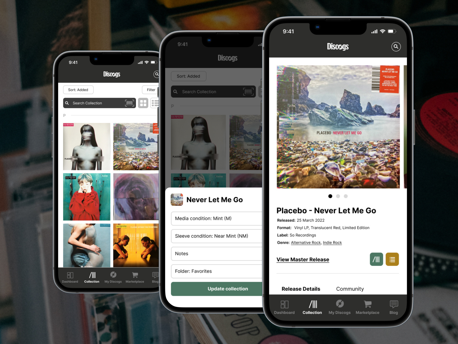 Discogs - redesign concept by Ryan Freeze on Dribbble