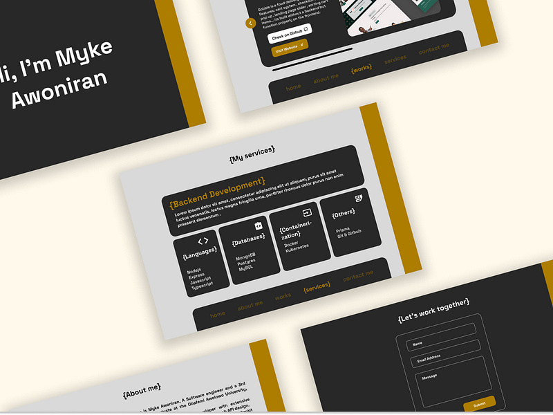 Browse thousands of Backend Developer Portfolio images for design ...