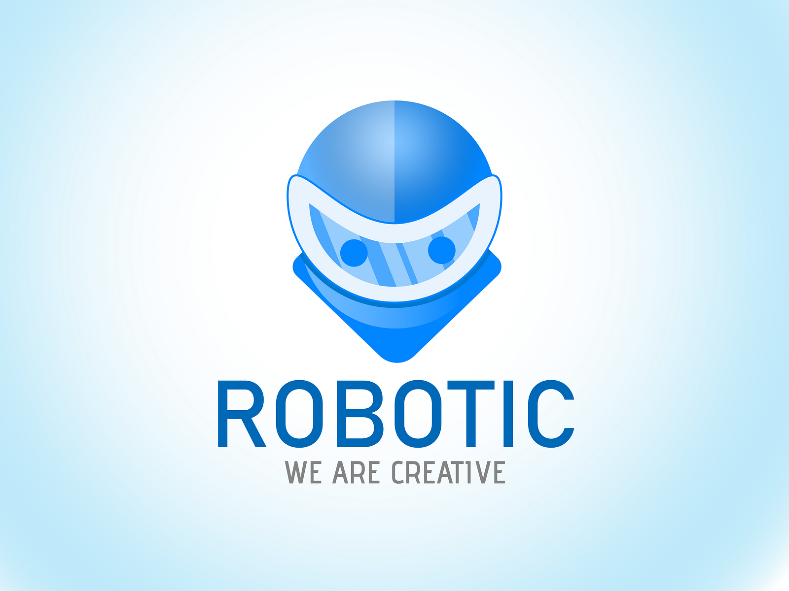Robotic Logo Design by Saiful Azam on Dribbble