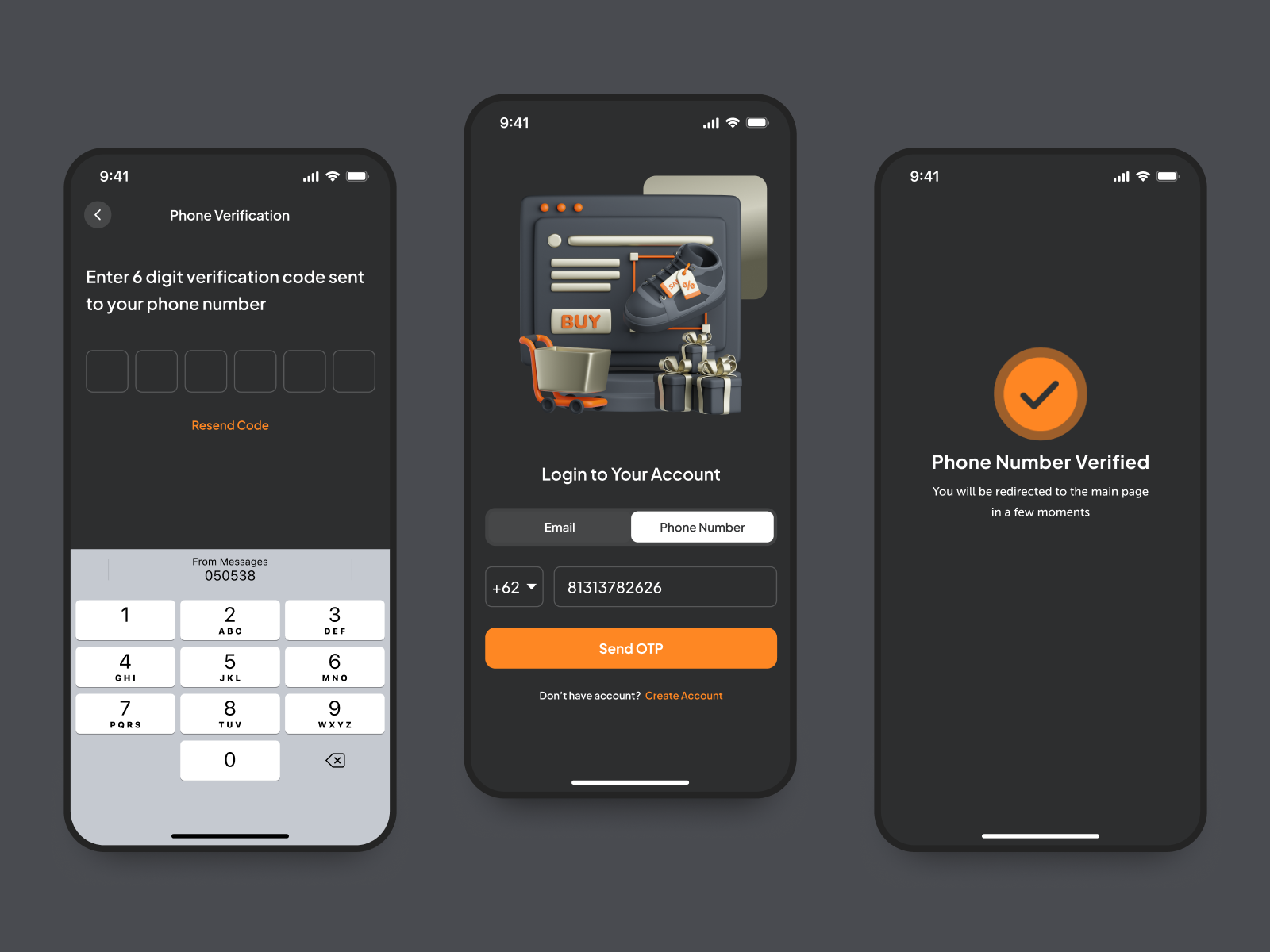 Phone Number Login UI with Number Pad Interaction by Septiandwirestu on ... Phone Number Login UI with Number Pad Interaction by Septiandwirestu on ...