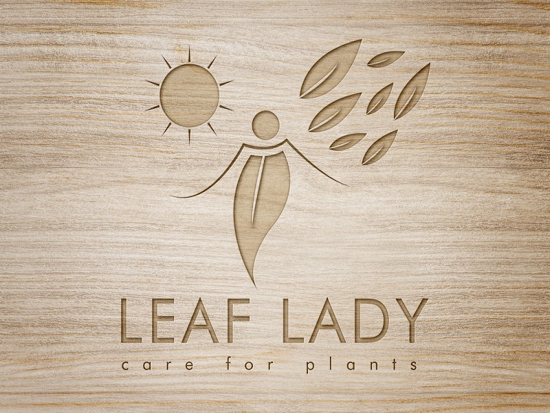 LEAF LADY LOGO DESIGN by QASIM on Dribbble