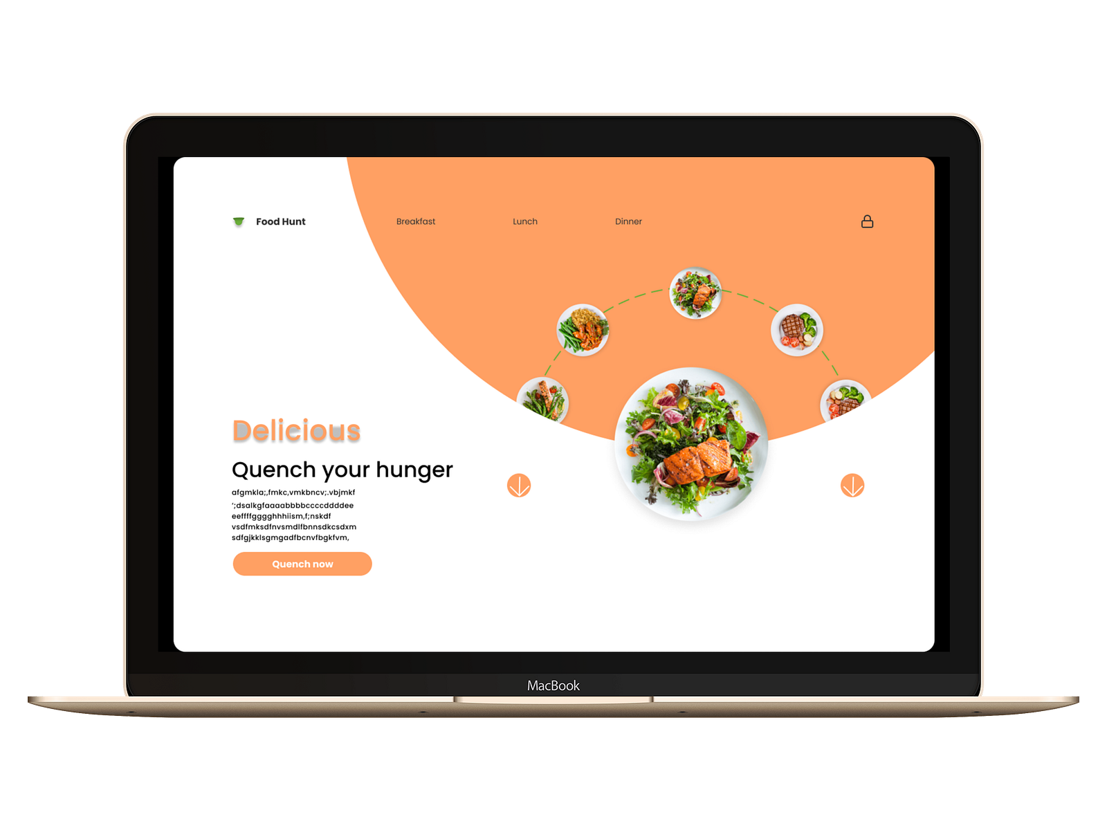 Food Hub Desktop UI Design by Taiwo Adegbule on Dribbble