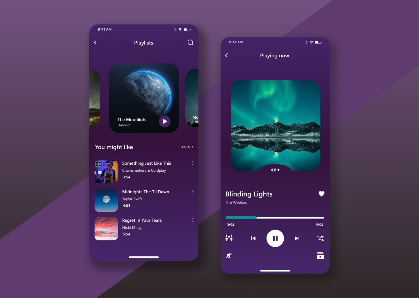Music Player App UI Design by yashwanth sai on Dribbble Music Player App UI Design by yashwanth sai on Dribbble