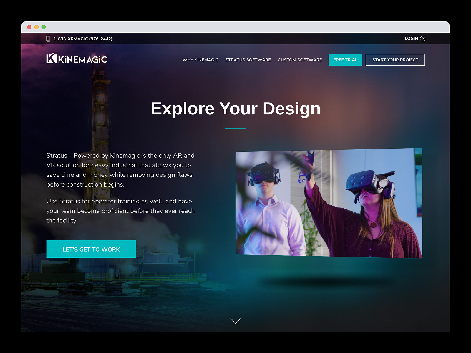 VR Homepage Design - 2020 by Amanda Postle Rosado on Dribbble