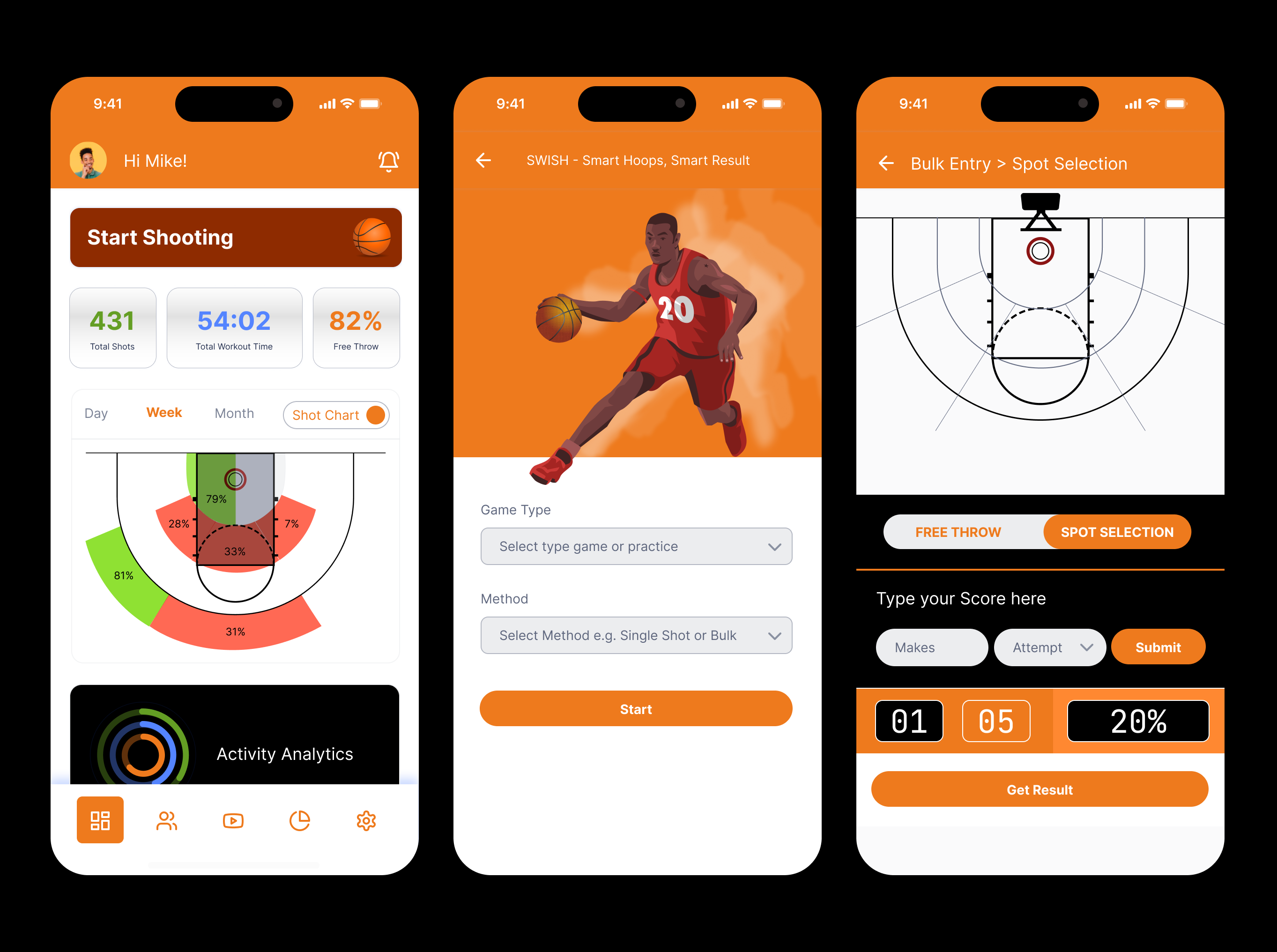 Basketball App designs, themes, templates and downloadable graphic ...
