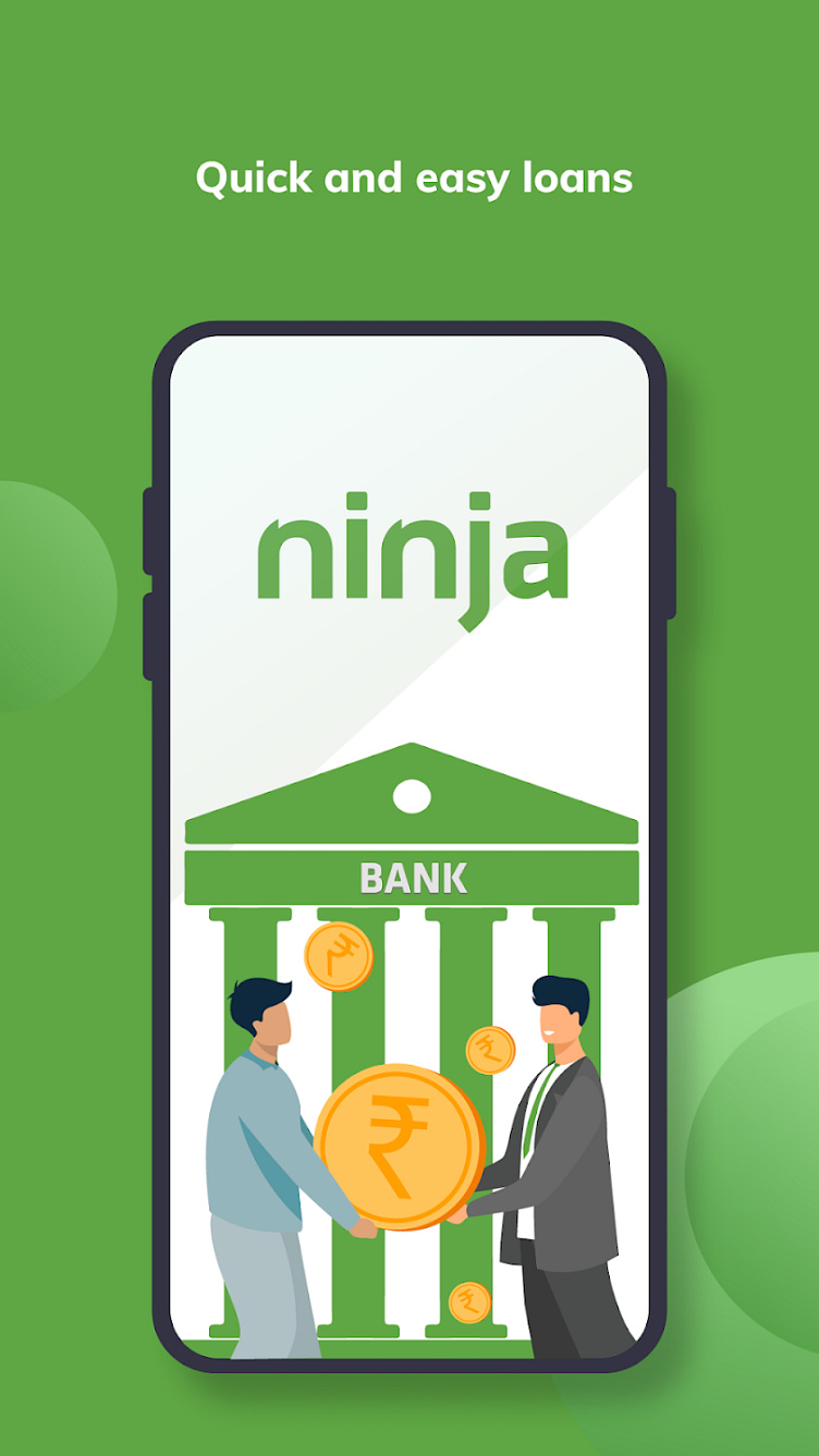 Quick And Easy Loans By Ninja App by Ninja on Dribbble