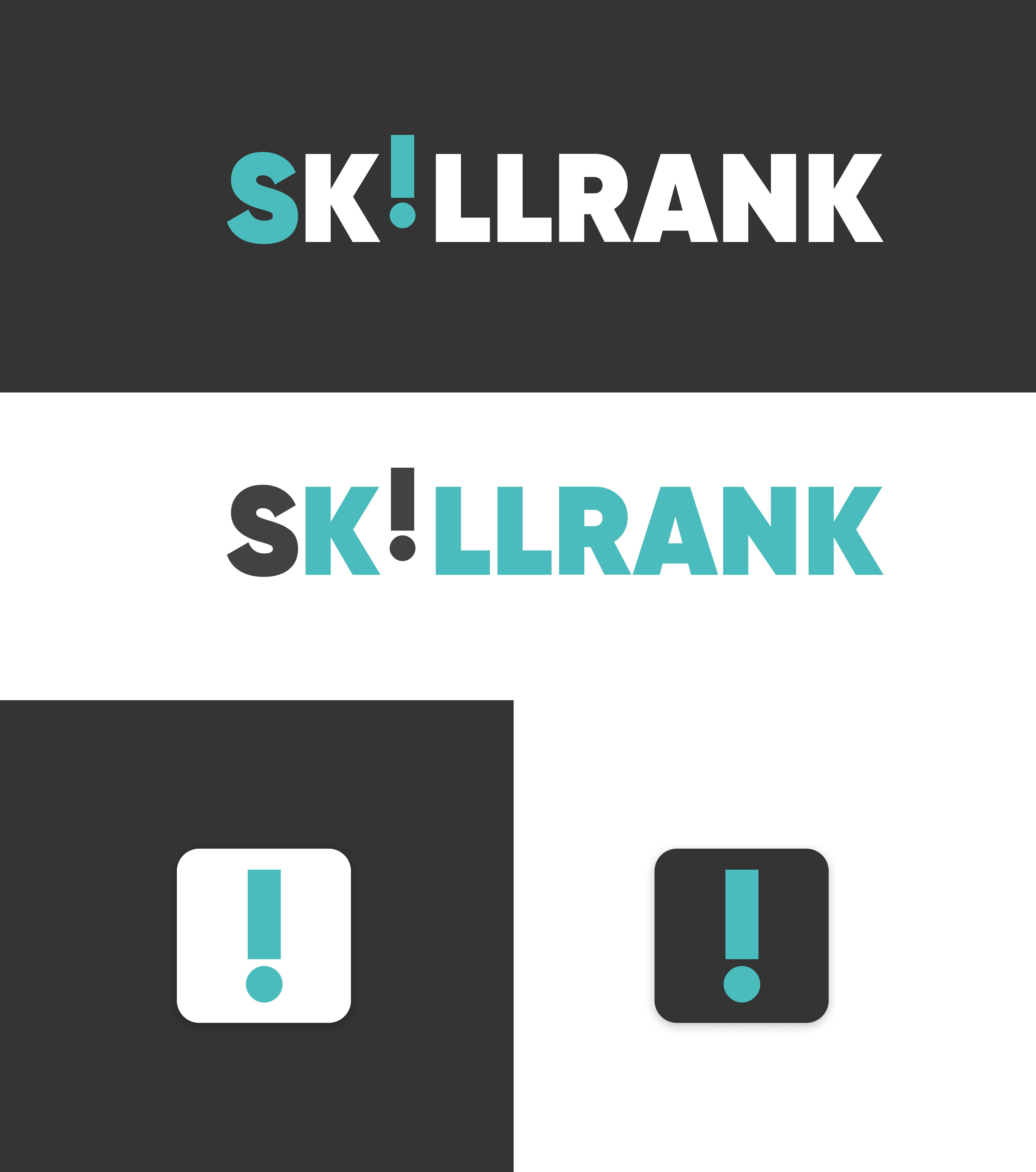 LOGO DESIGN | SkillRANK by Abishua Blessmic on Dribbble