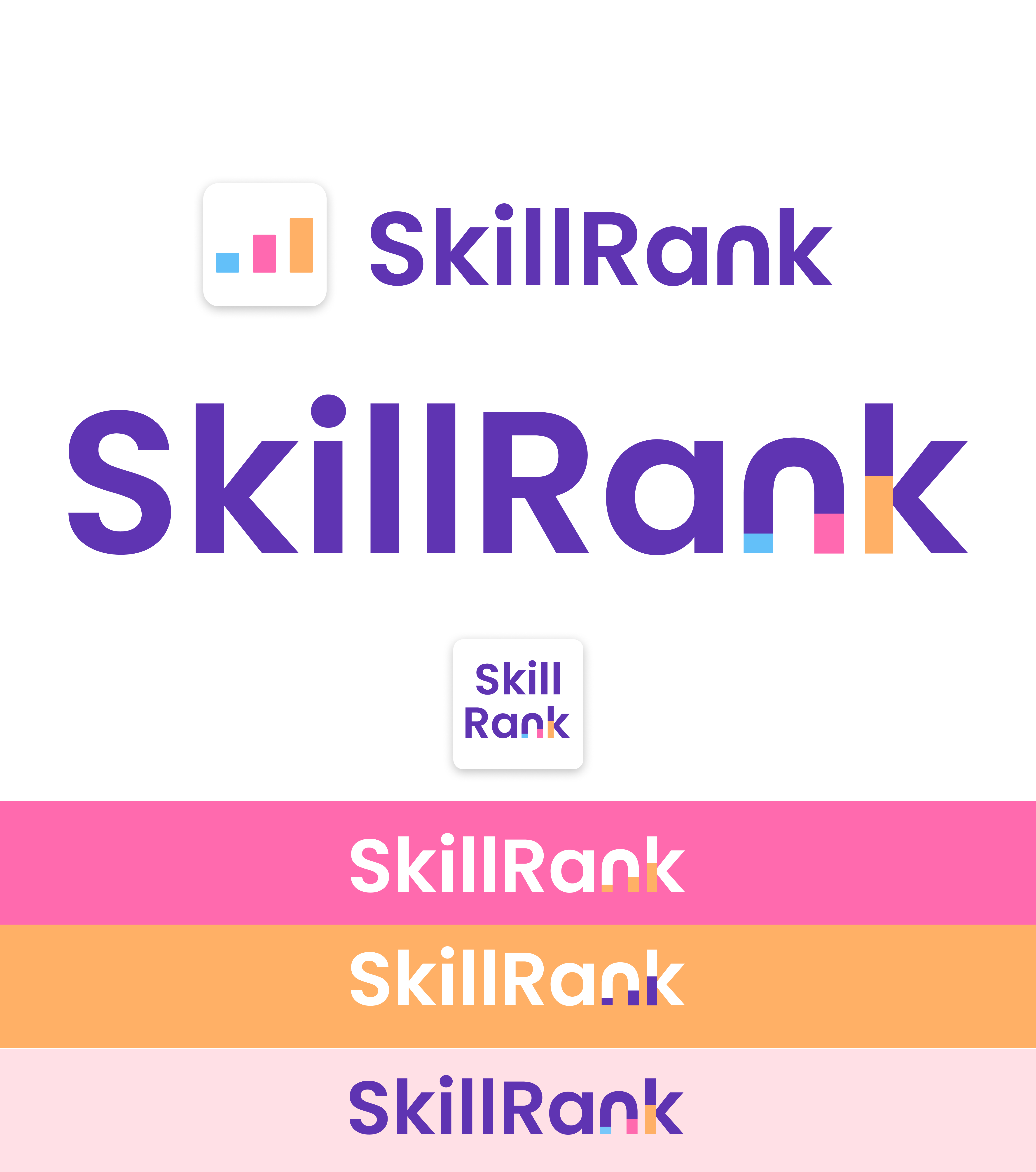 LOGO DESIGN | SkillRANK by Abishua Blessmic on Dribbble