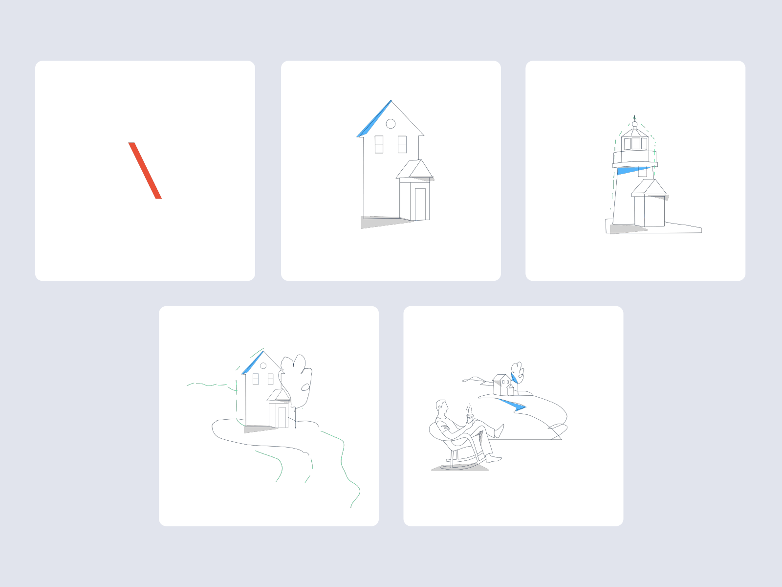 Del Mar - Empty State Animation. Visual Strategy by Raivix on Dribbble