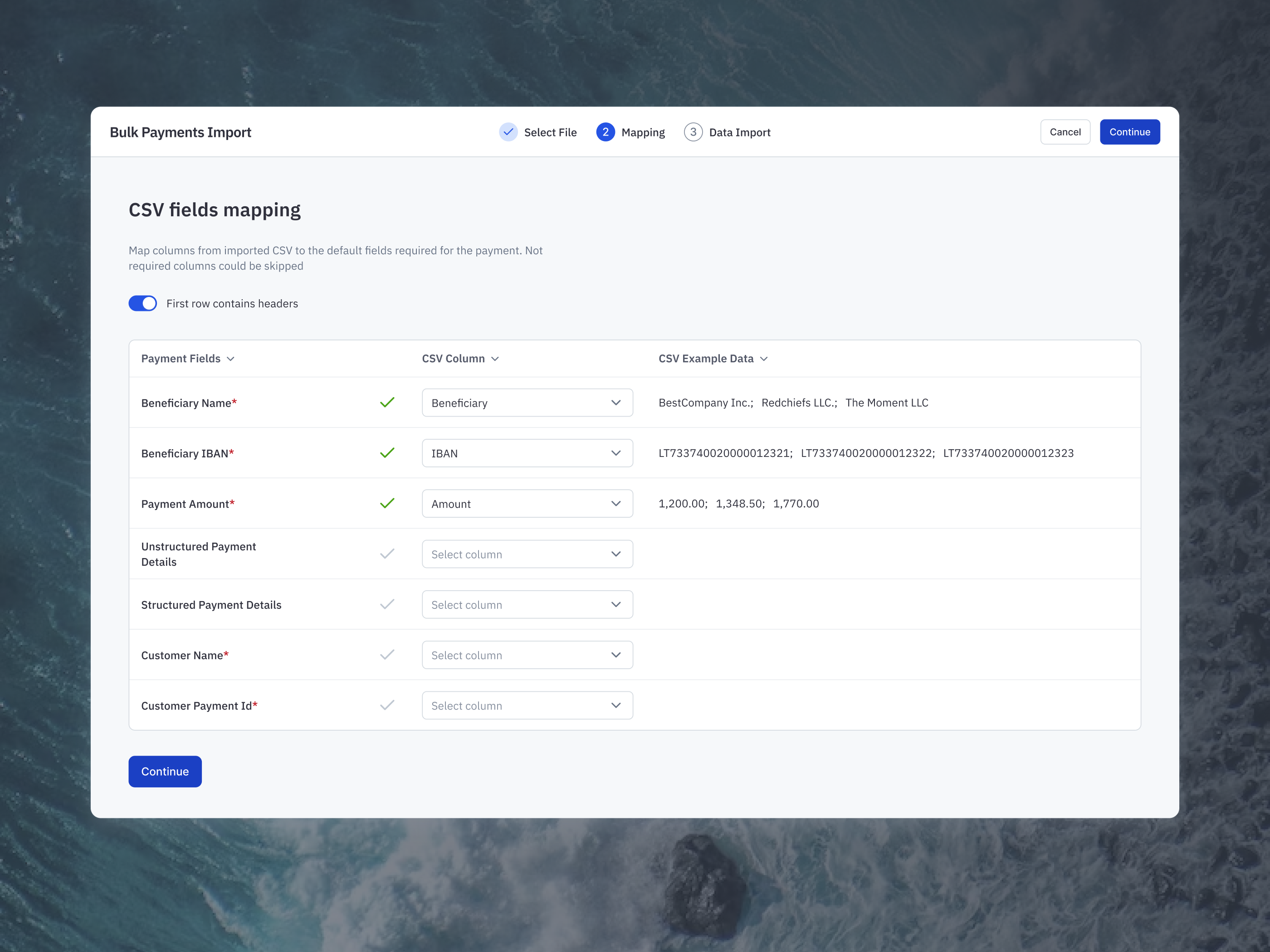 Browse thousands of Csv Mapping images for design inspiration | Dribbble