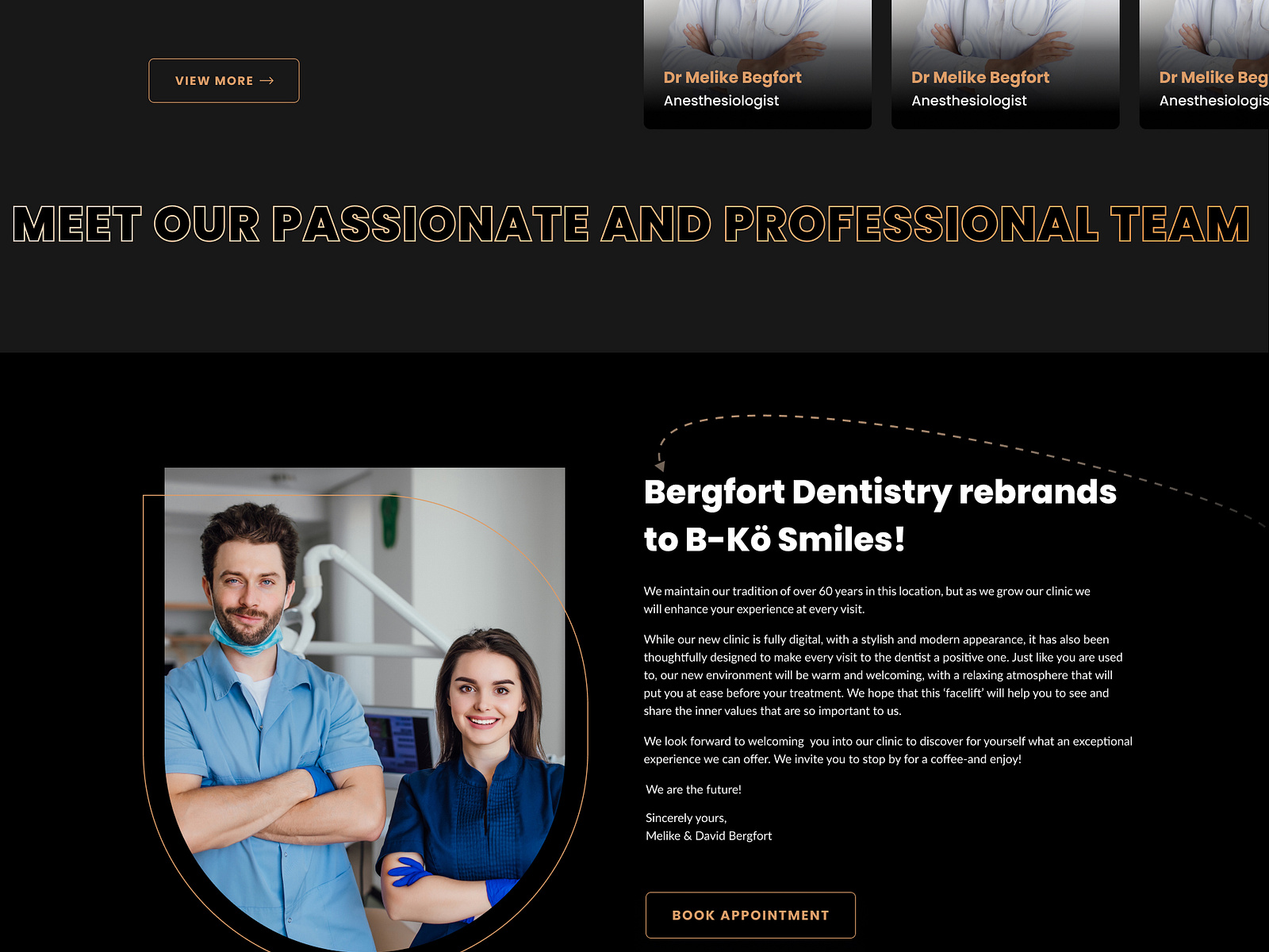 Dentist Website Design by Sadhana on Dribbble