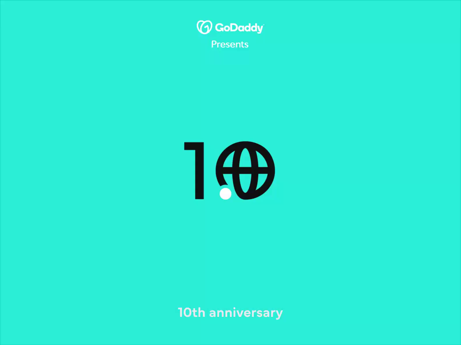 Logo Design Animation GoDaddy .online 10 years by Fabian Krotzer on ...