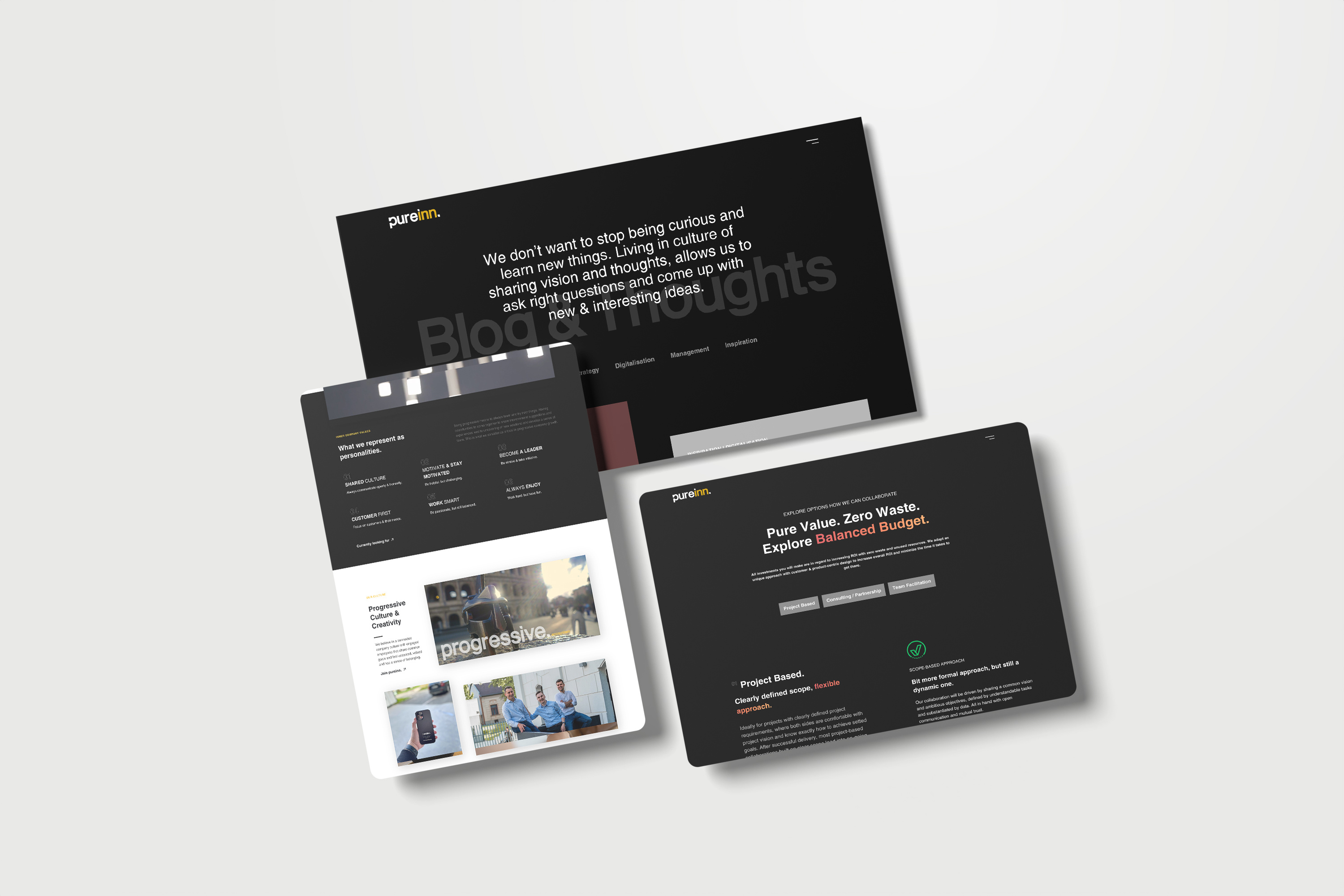 Creative Hub - Website design & Development by Lukáš Kianka on Dribbble