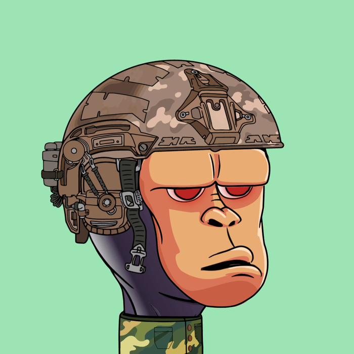 Army monkey by cuongpossi on Dribbble