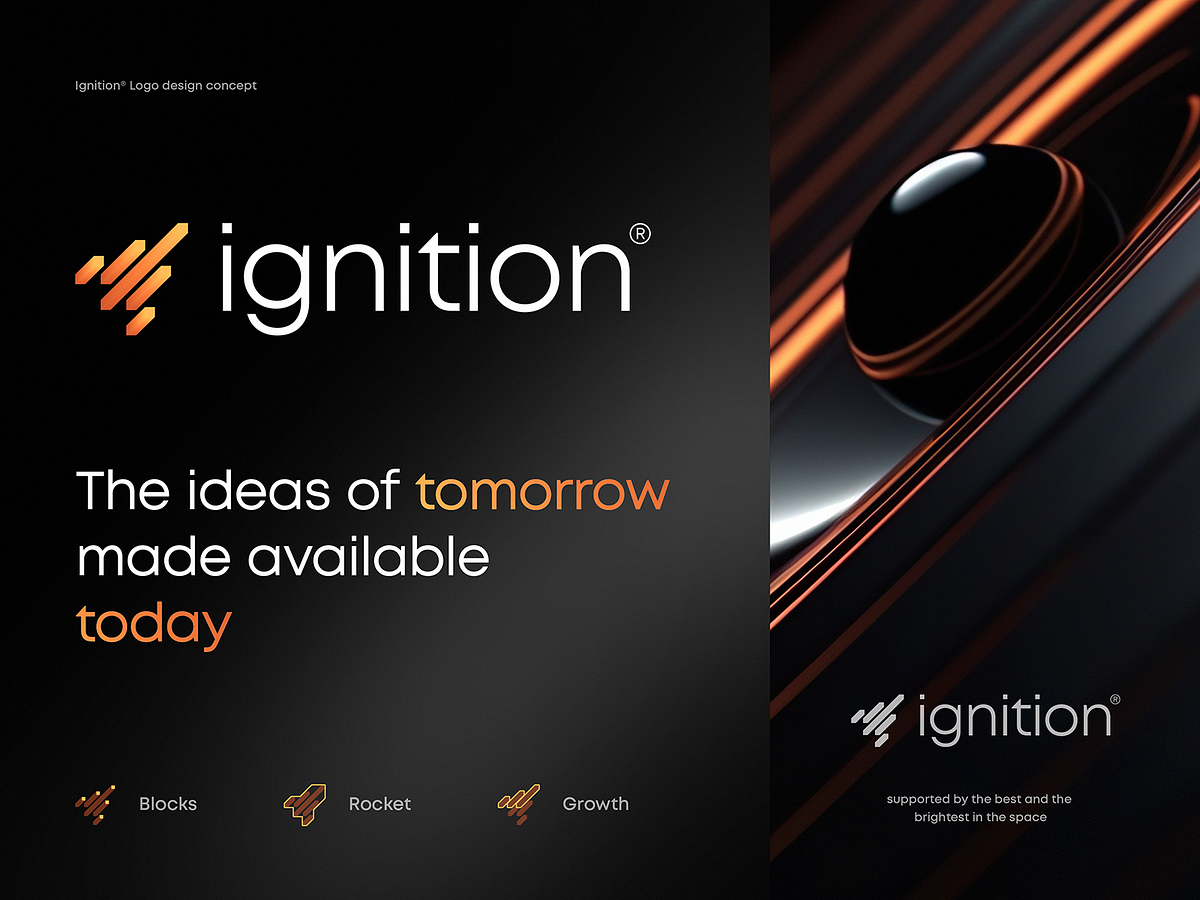 Ignition Logo Design Concept by Dmitry Lepisov for Lepisov Branding on ...