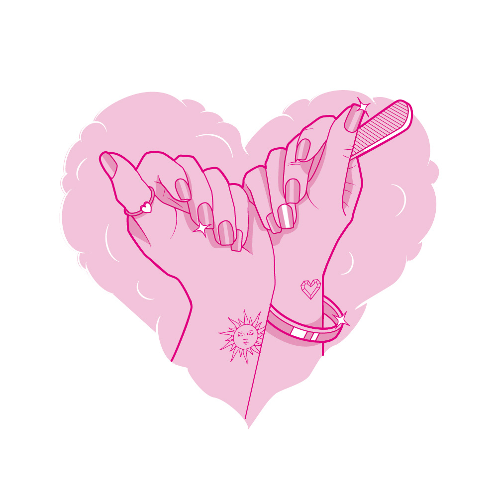 Gel Nail illustration 1 by Tim Ames on Dribbble