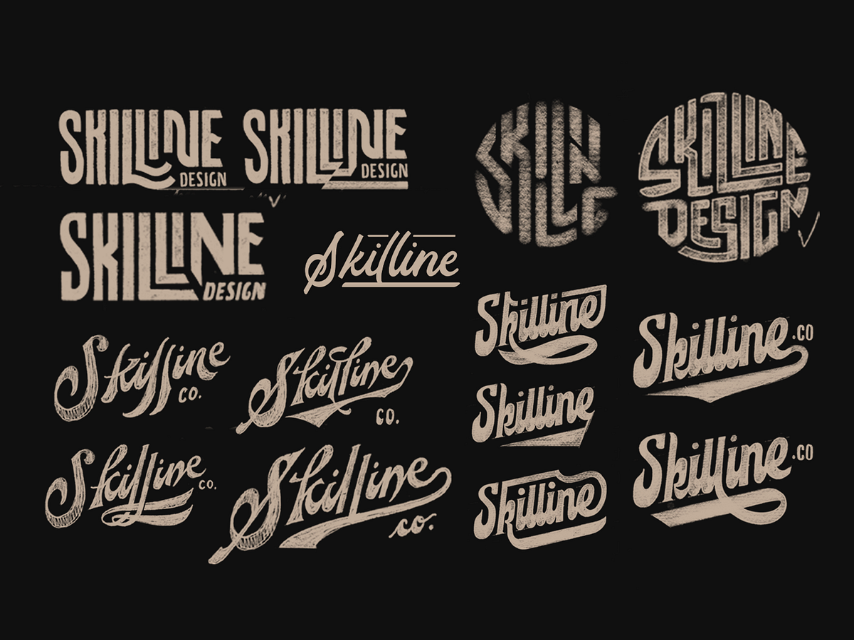 Skilline Merch Logotype Sketch by Muhammad Bagus Prasetyo for Skilline ...