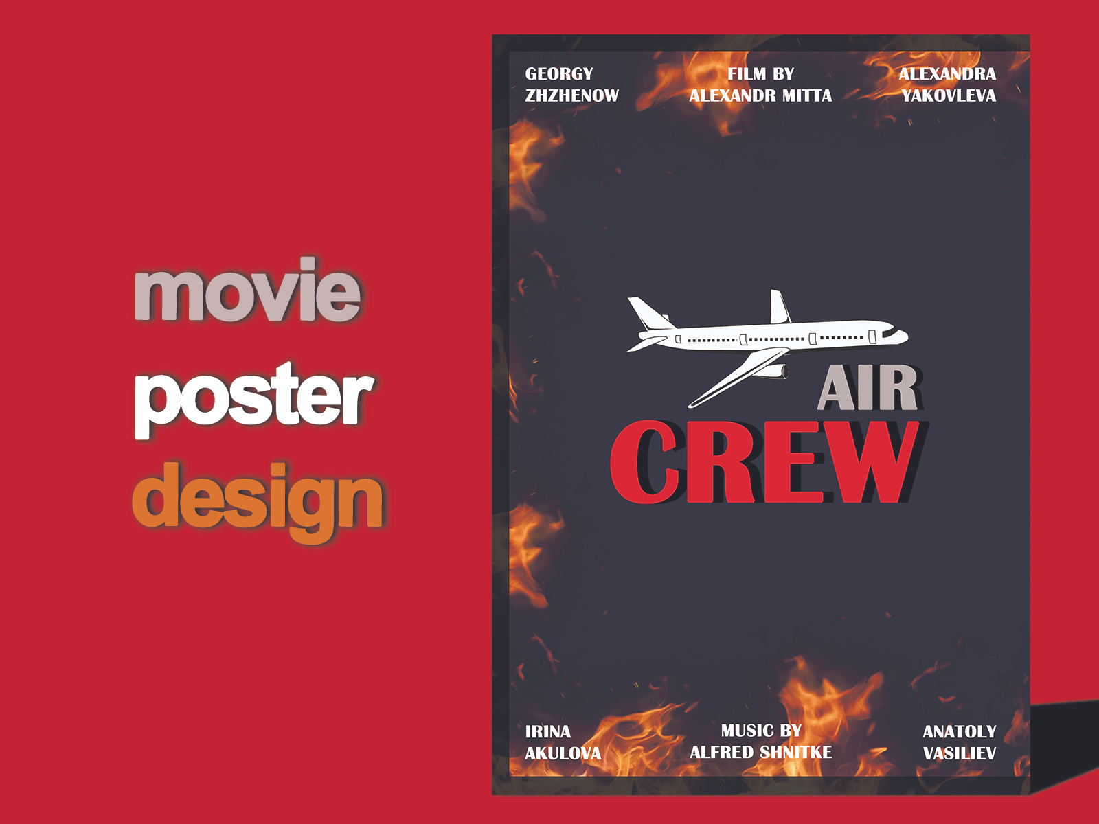 Movie Poster by Andy on Dribbble