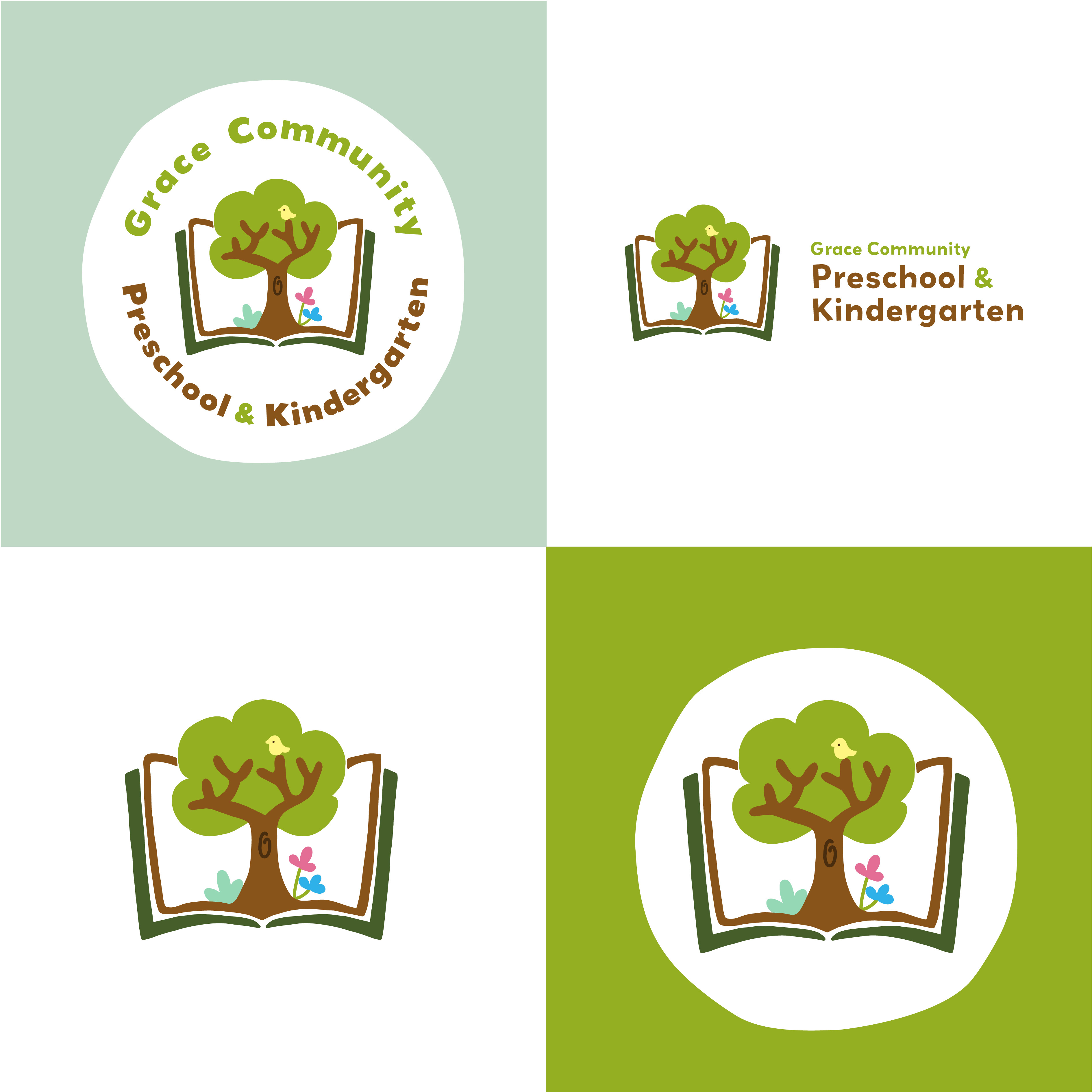 Preschool Children's Logo by Becca Pierpoint on Dribbble