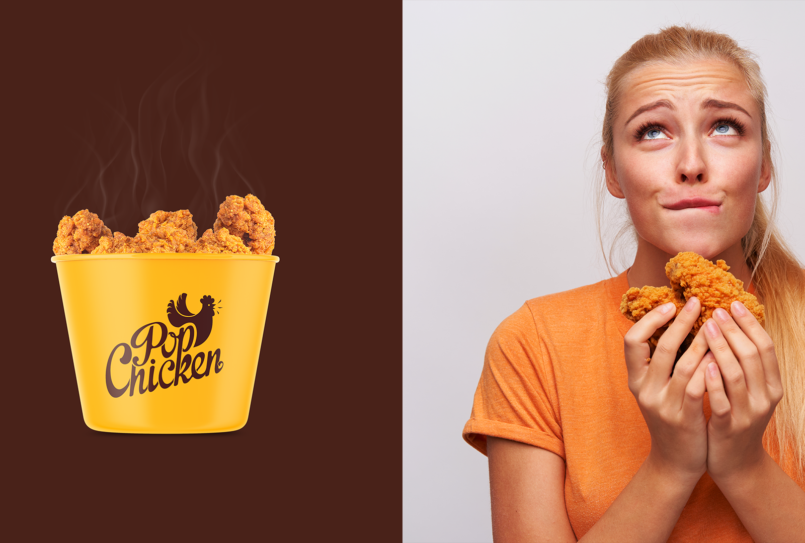 Fast-food restaurant branding by INDUSTRIA Branding Co. on Dribbble