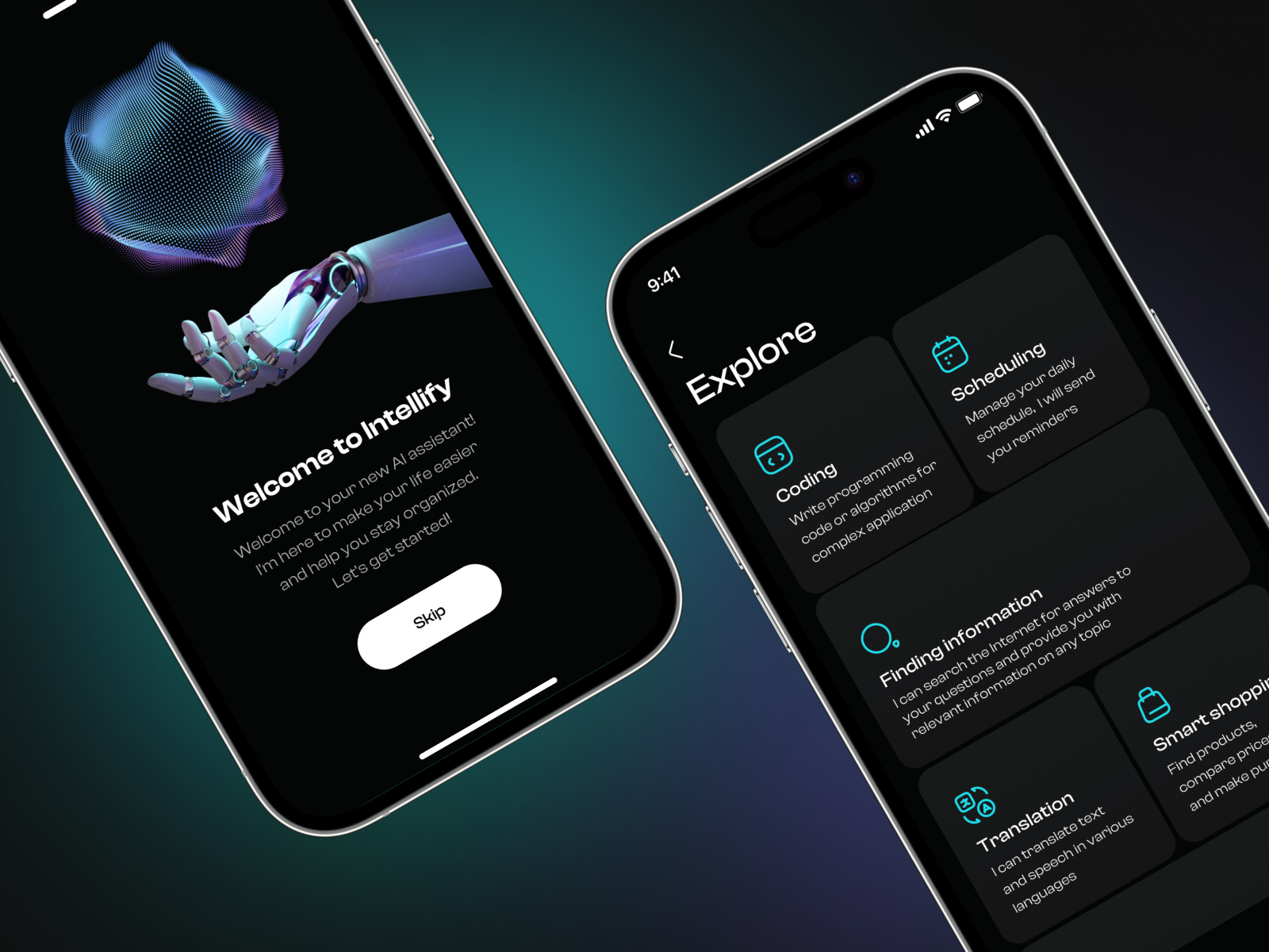 AI Assistant App by Ronas IT | UI/UX Team on Dribbble