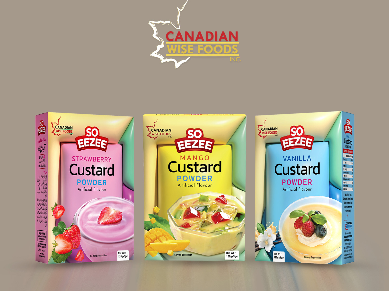 Custard Packaging by M. Shakeel Talat on Dribbble