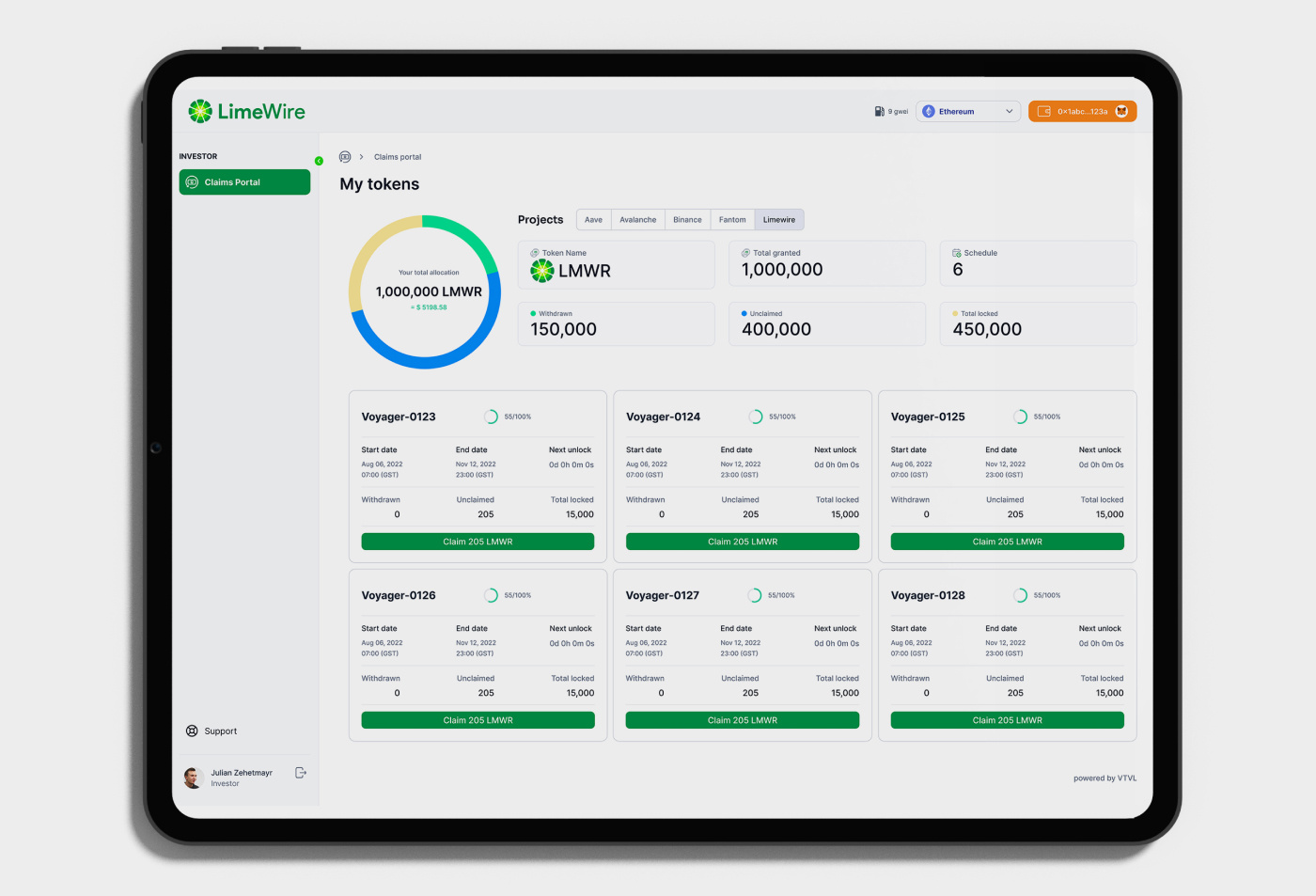 Limewire (LMWR) utility token 🍋‍🟩 by Ruminate Studio on Dribbble