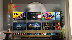 Netflix UI spatial design by edwin emmanuel roy on Dribbble