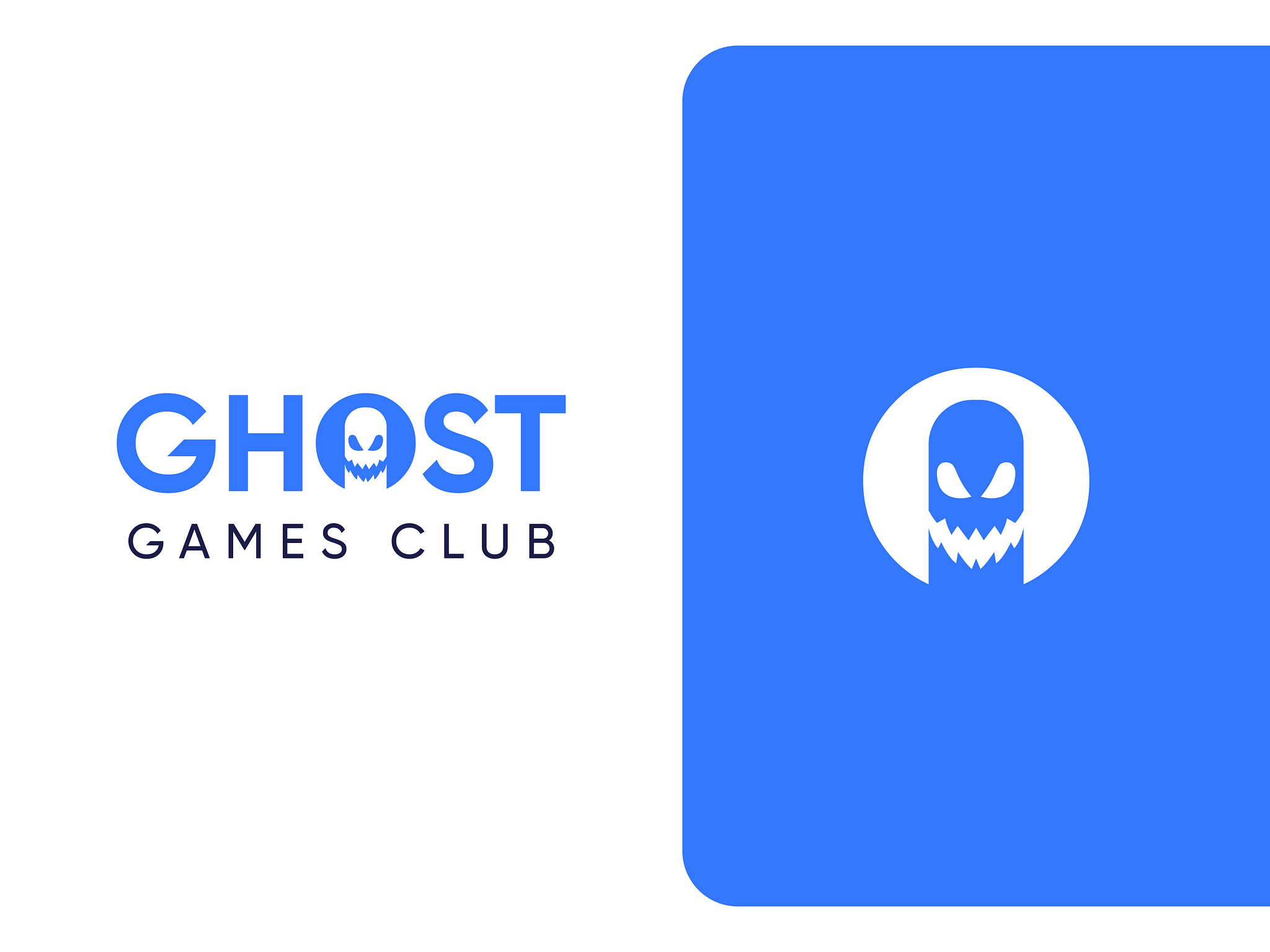 Ghost Games Logo Design by Mohammad Tanvir Pias on Dribbble