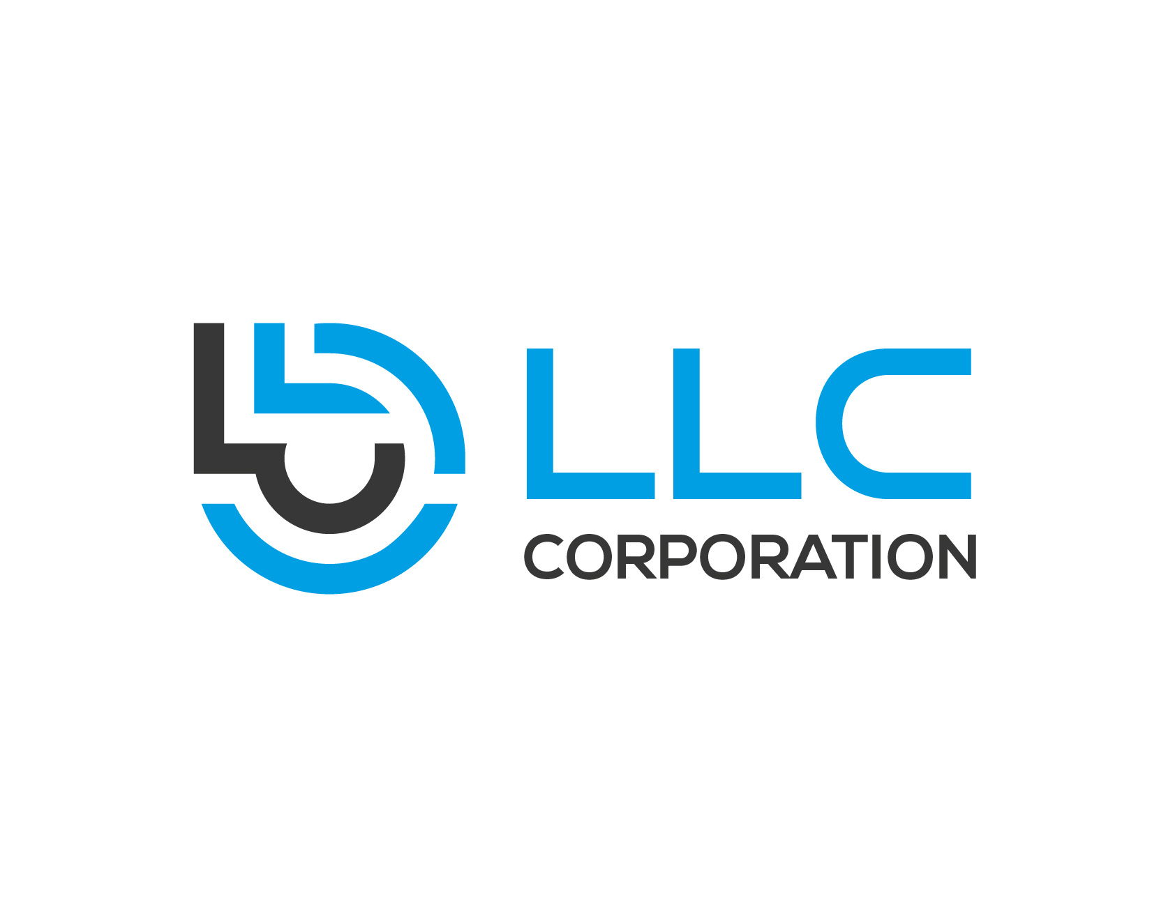LLC Corporation - Logo Design (Unused) by Oasiuddin Ahmed on Dribbble