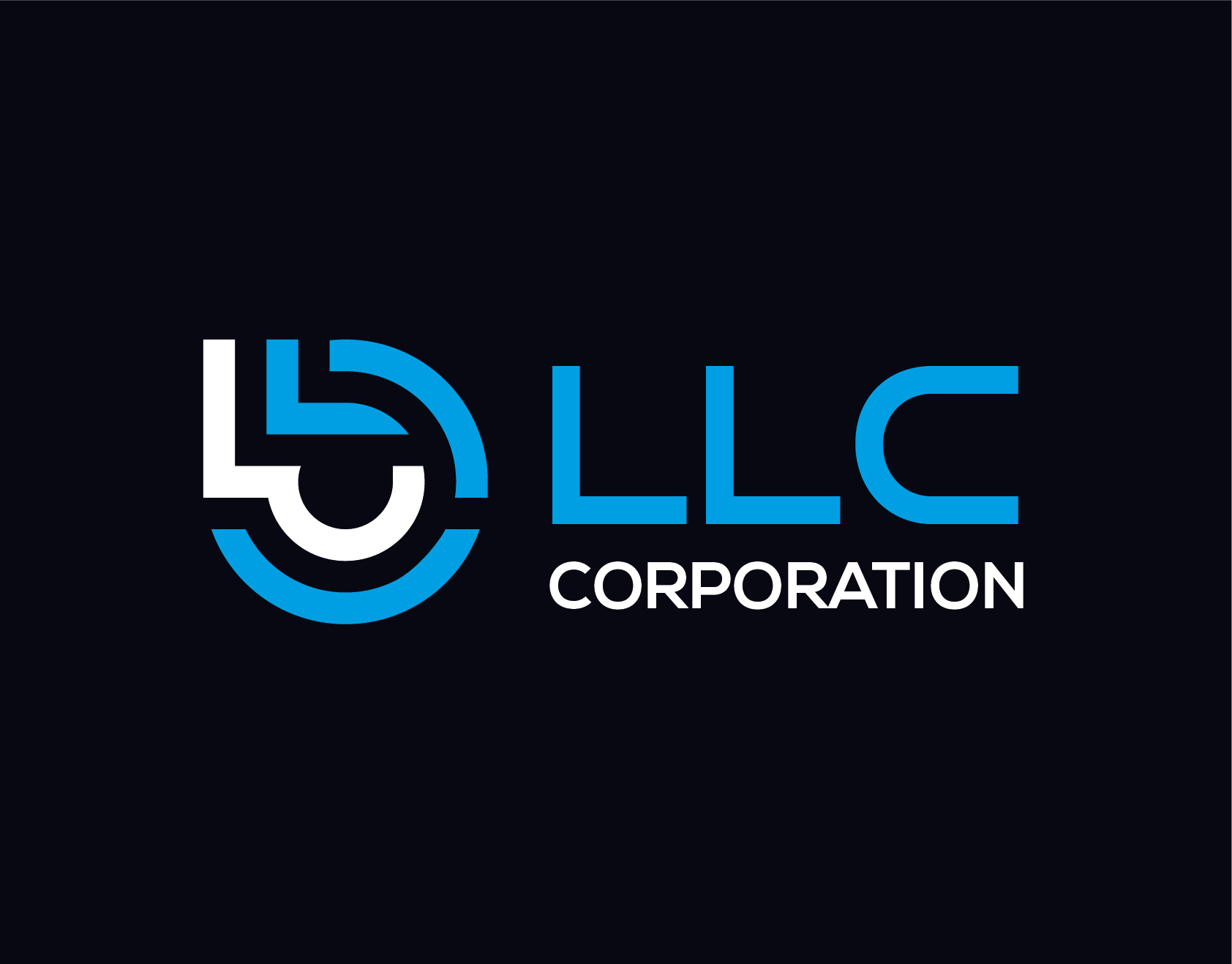 LLC Corporation - Logo Design (Unused) by Oasiuddin Ahmed on Dribbble