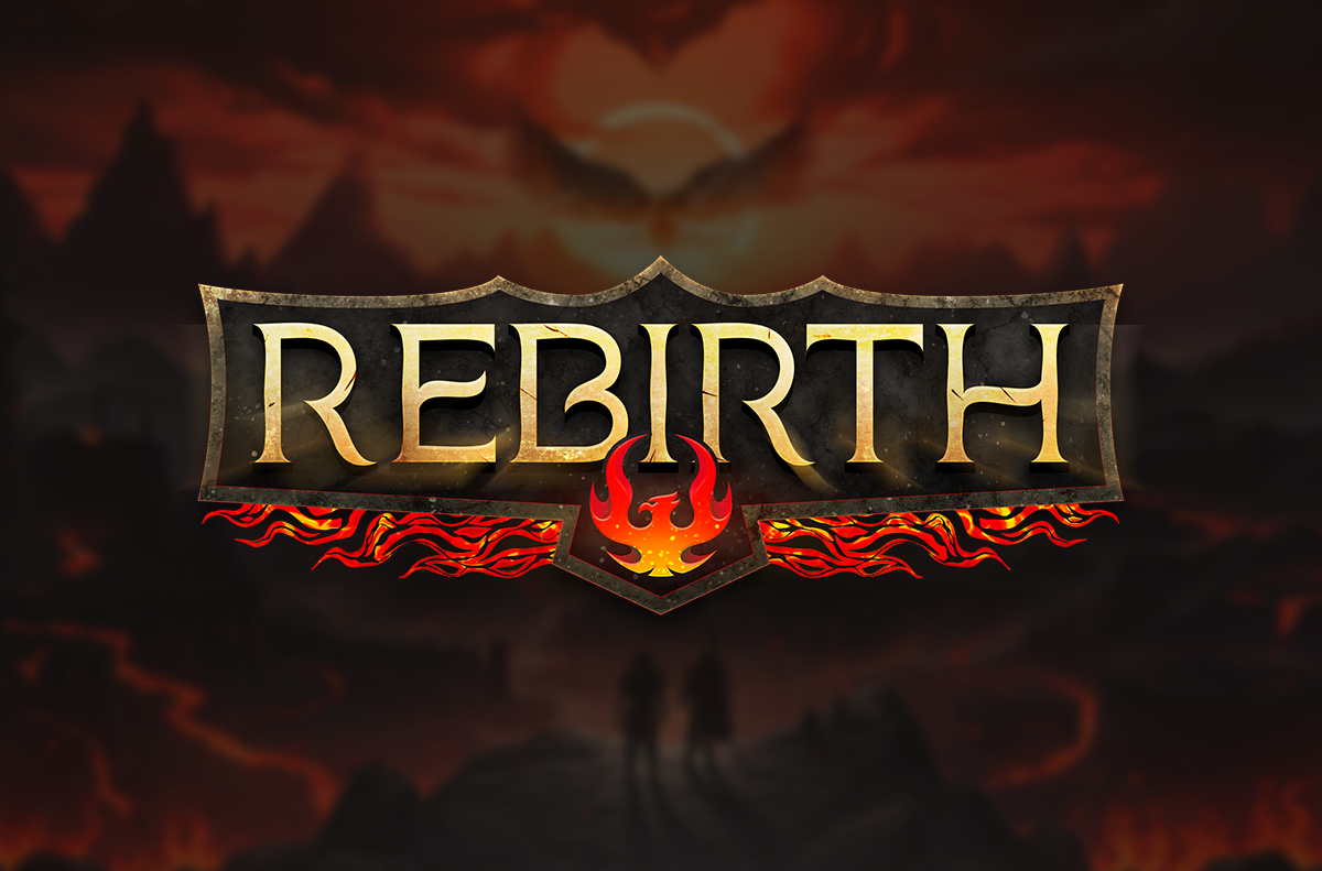 Rebirth Game Logo by GFXDistrict on Dribbble
