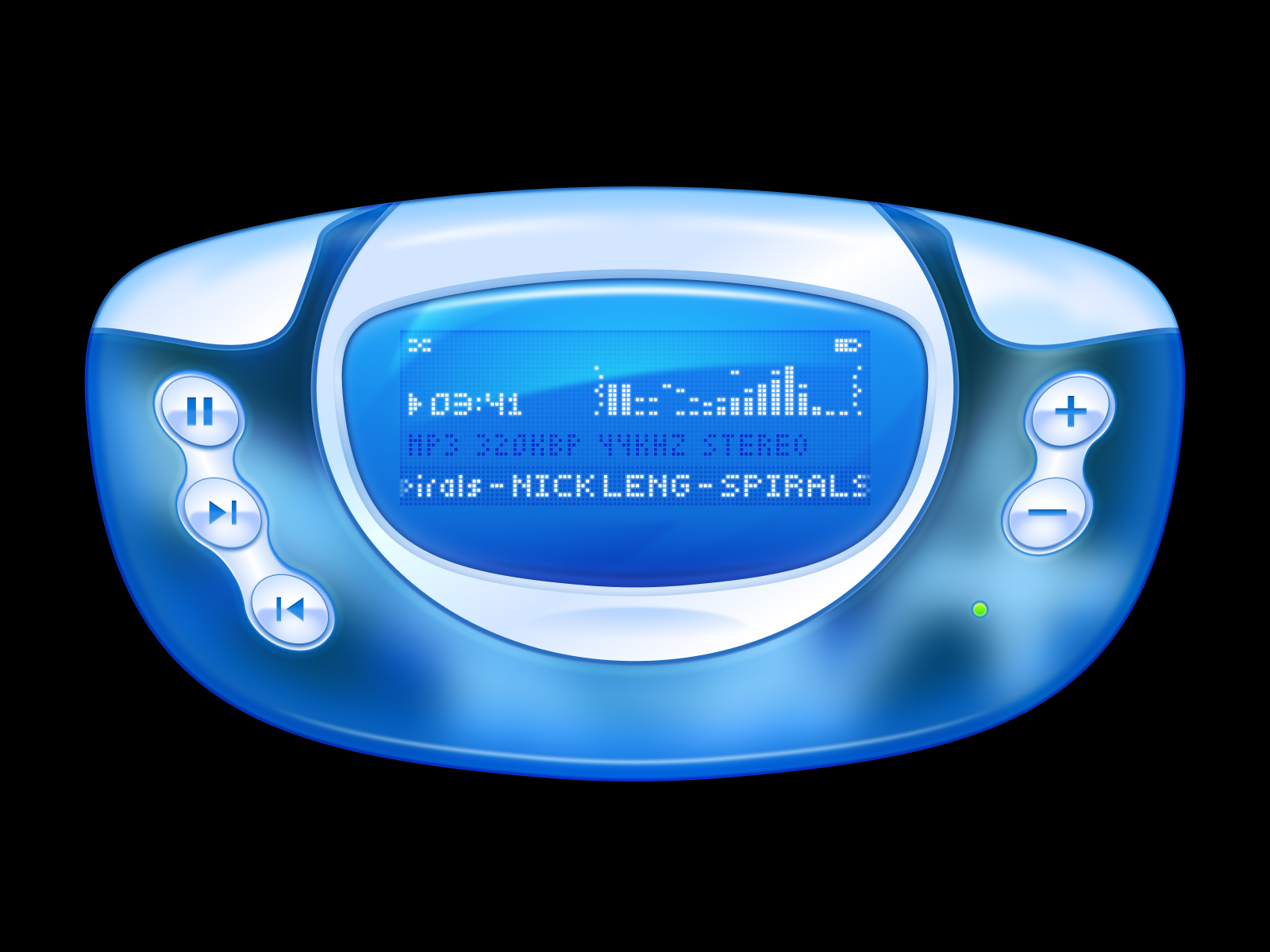 💿 Frutiger Aero Player by LCOOOOD on Dribbble