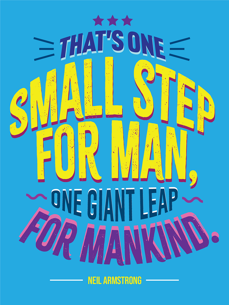 Quote Poster by Alena Chia on Dribbble