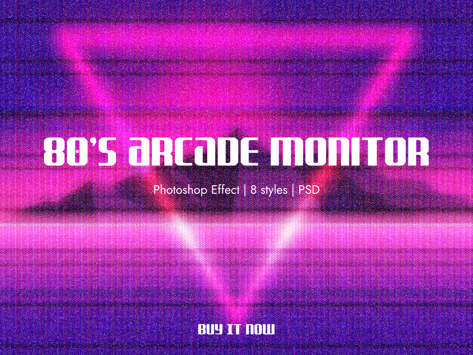 80's Arcade Monitor Effect by Promo Graphics on Dribbble