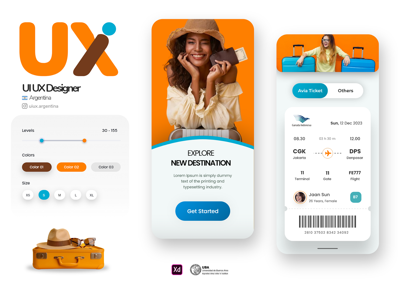Travel agency app design by Ui Designer Fernando Debernardi on Dribbble Travel agency app design by Ui Designer Fernando Debernardi on Dribbble