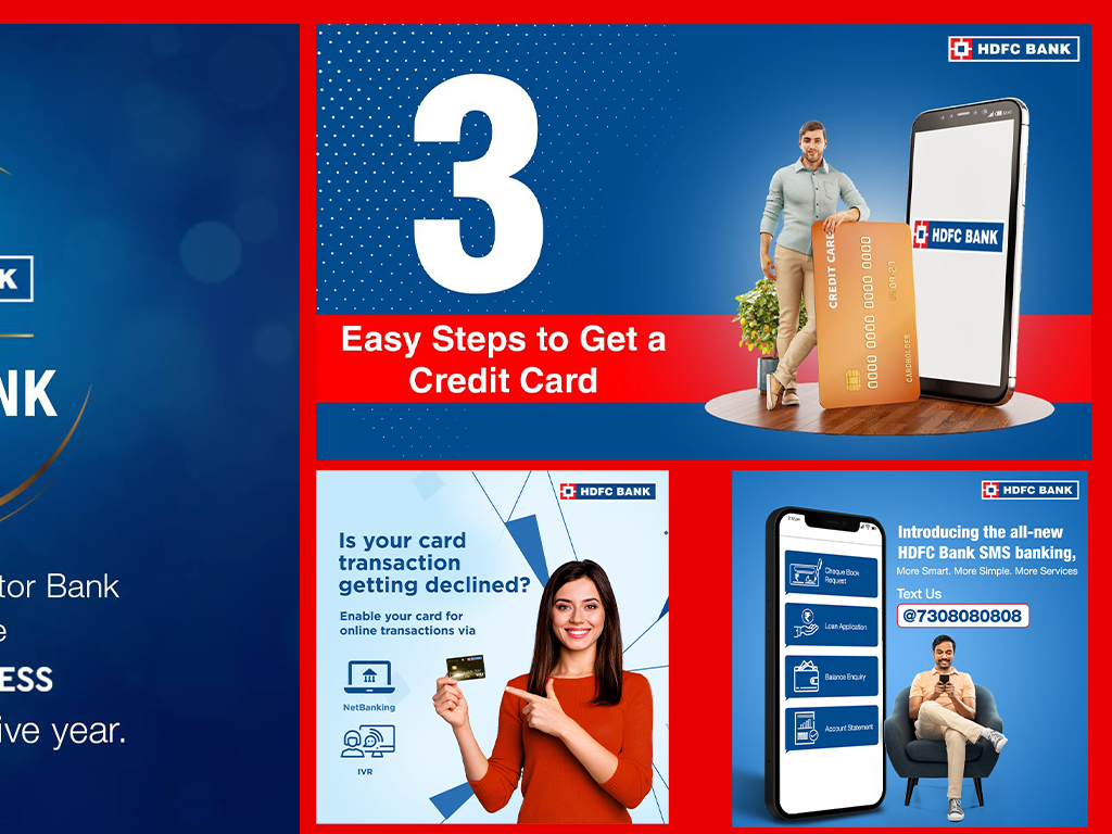 HDFC Bank Creative by Rohit Birhade on Dribbble