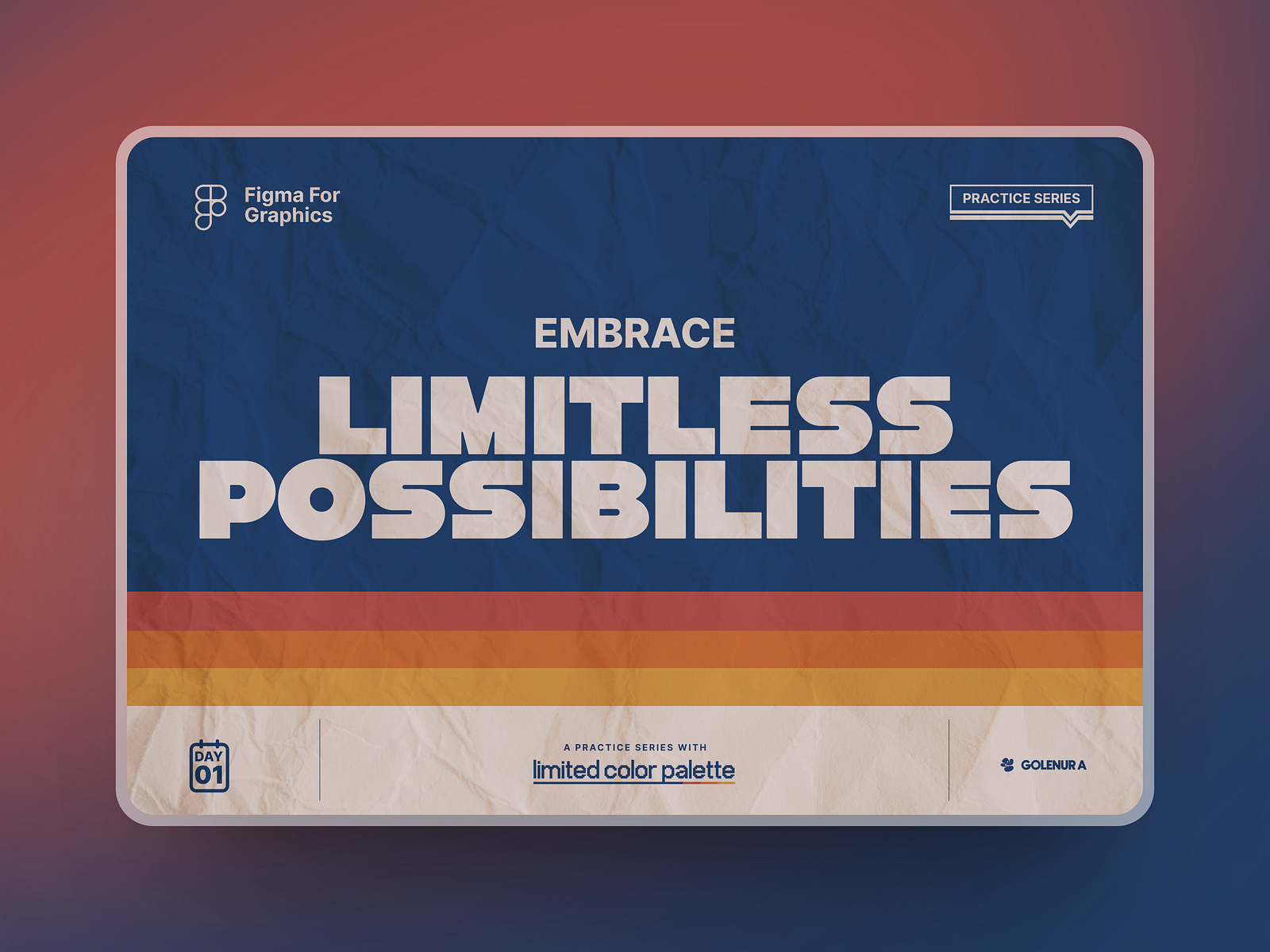 01 Embrace Limitless possibilities by Golenur on Dribbble