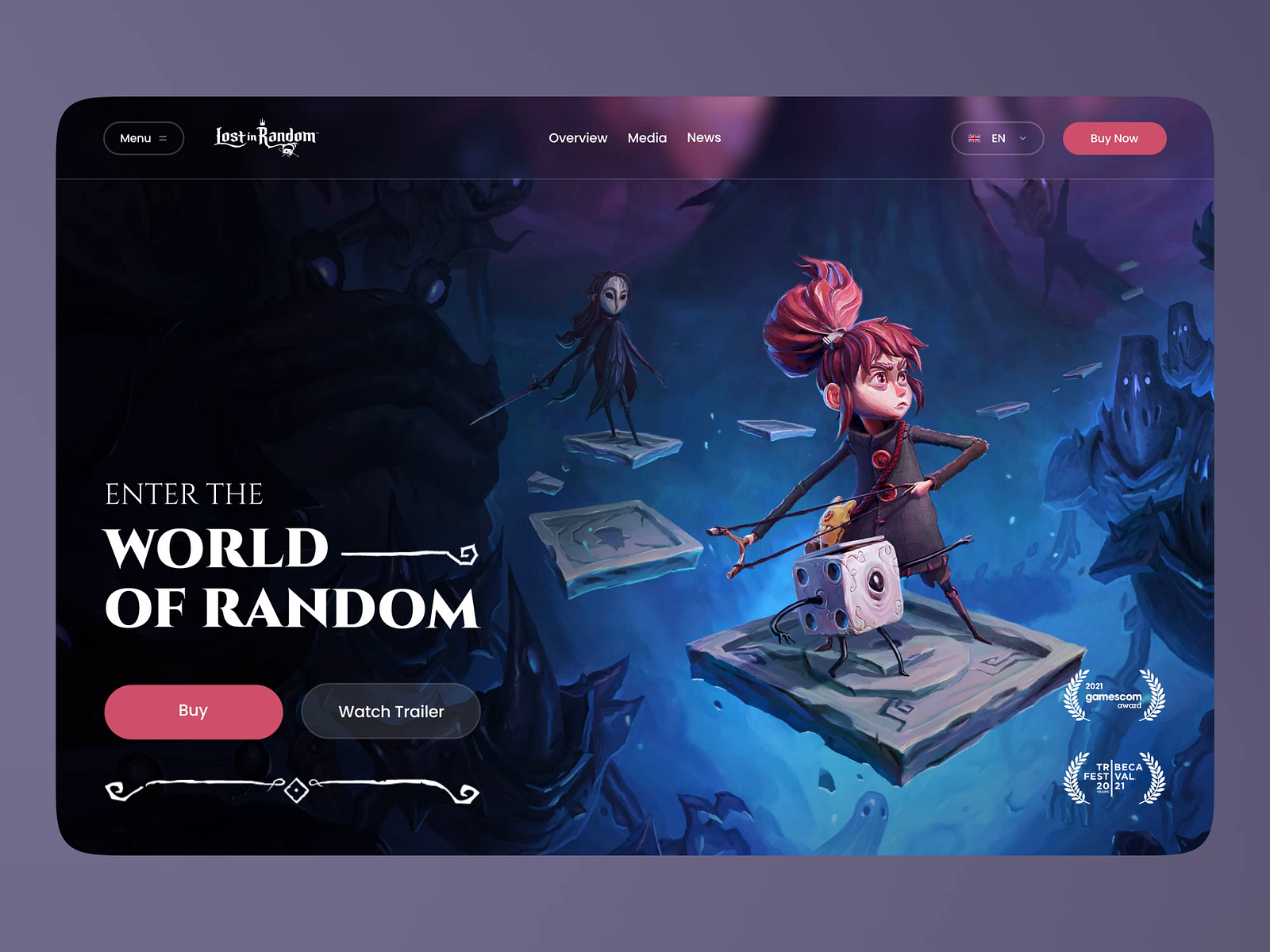 Game Landing Page: animation by Ronas IT | UI/UX Team on Dribbble
