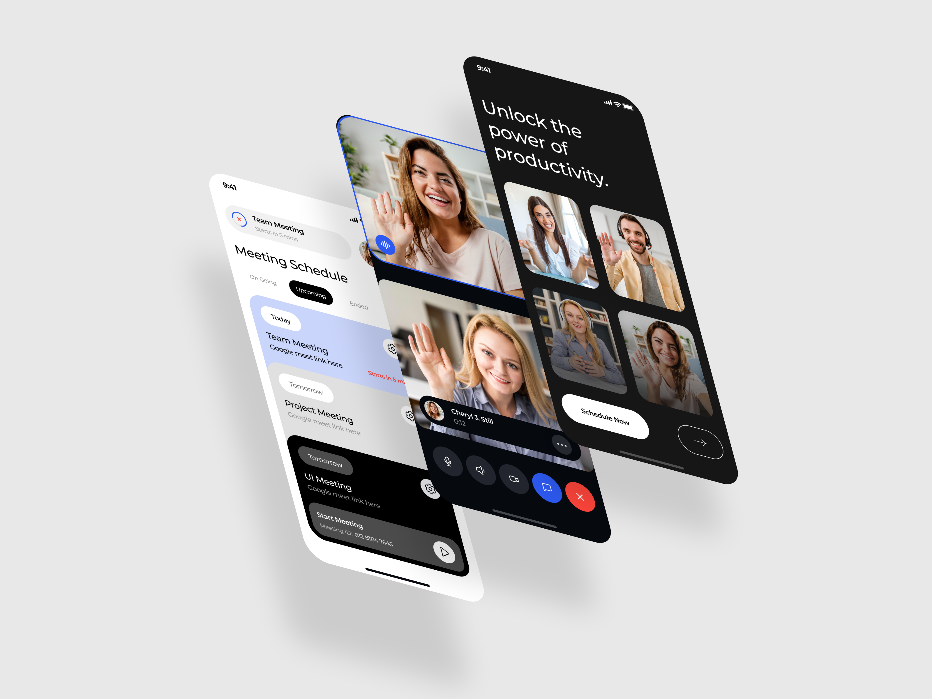 Meeting Recorder App UI Design by iCoderz Solutions on Dribbble