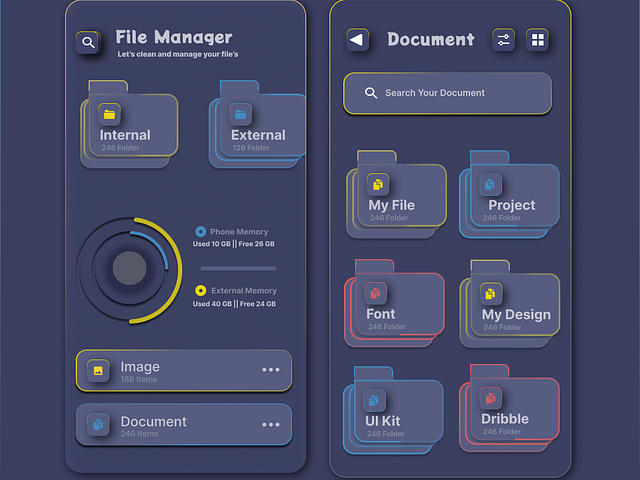 Browse thousands of Create Folder images for design inspiration | Dribbble