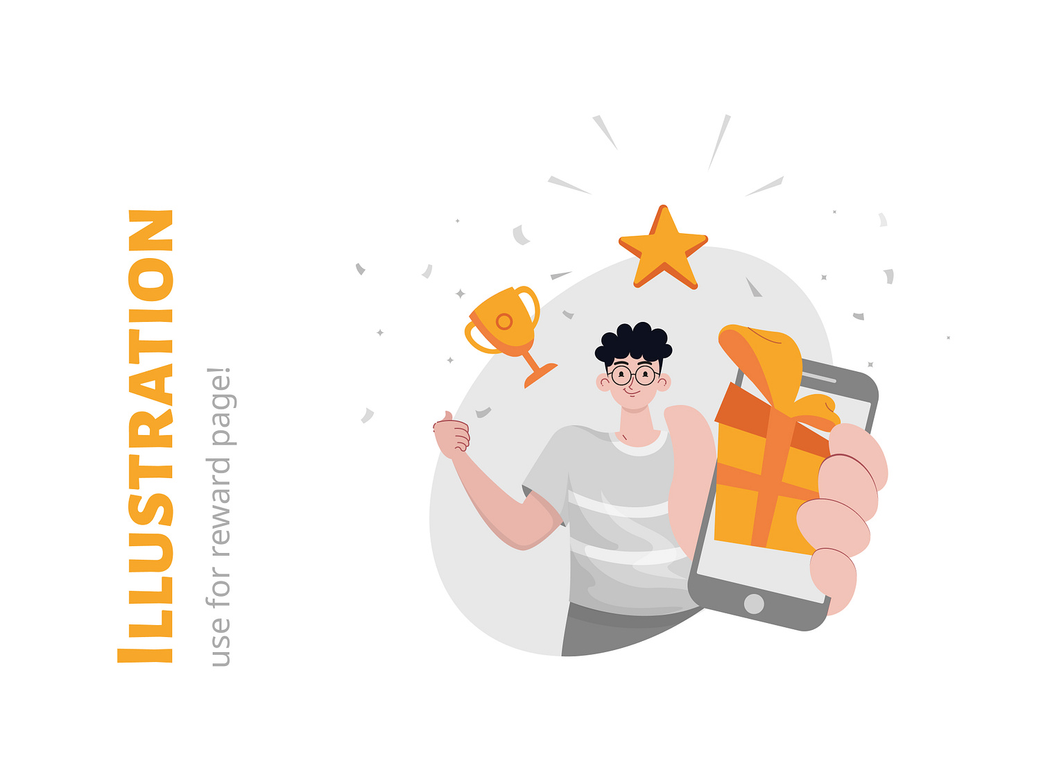 Reward illustration by asma on Dribbble